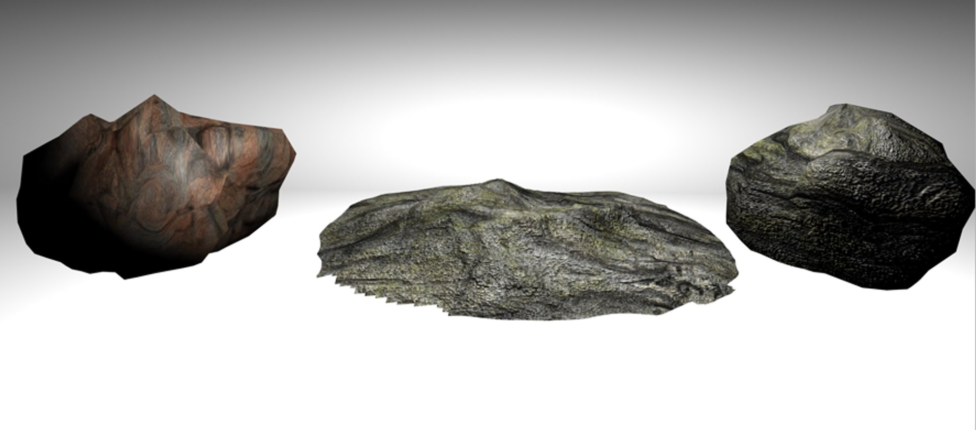 free c4d mode natural stones