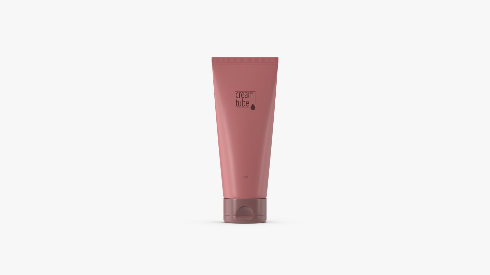 Cream Tube 115mm 50ML 3D Model - TurboSquid 2344054