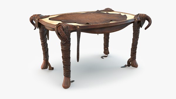 Infernal furniture animal table 3D model - TurboSquid 1658343
