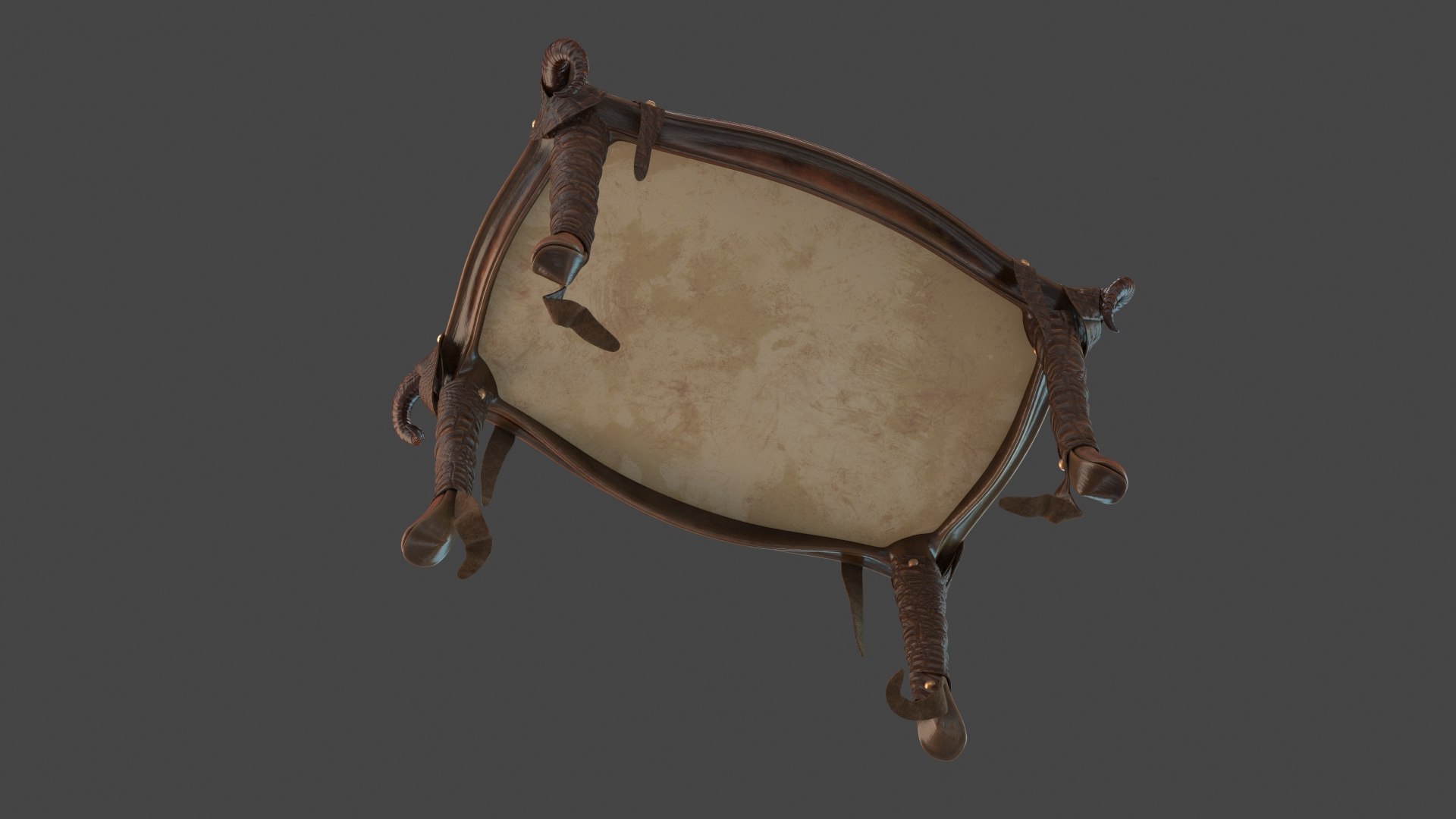 Infernal Furniture Animal Table 3D Model - TurboSquid 1658343
