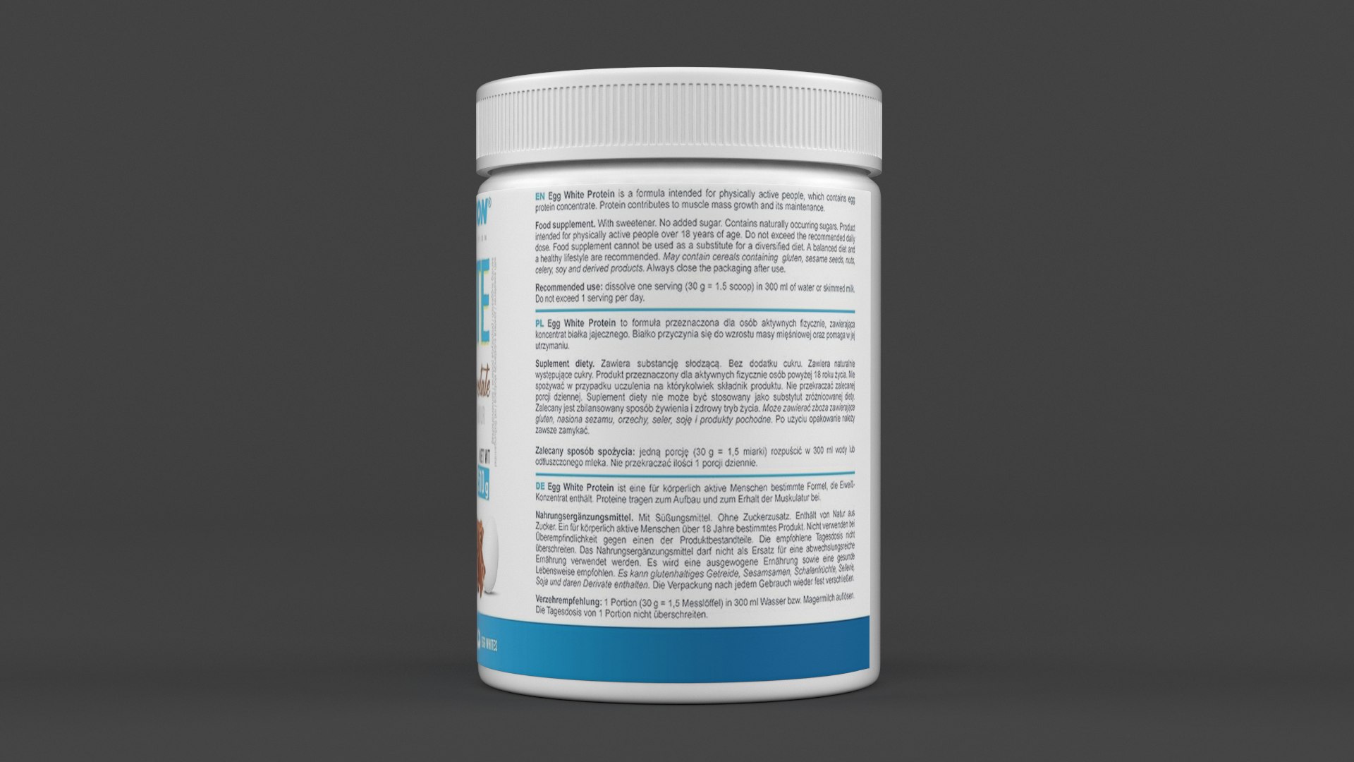 3D Model Protein Powder - TurboSquid 2275036