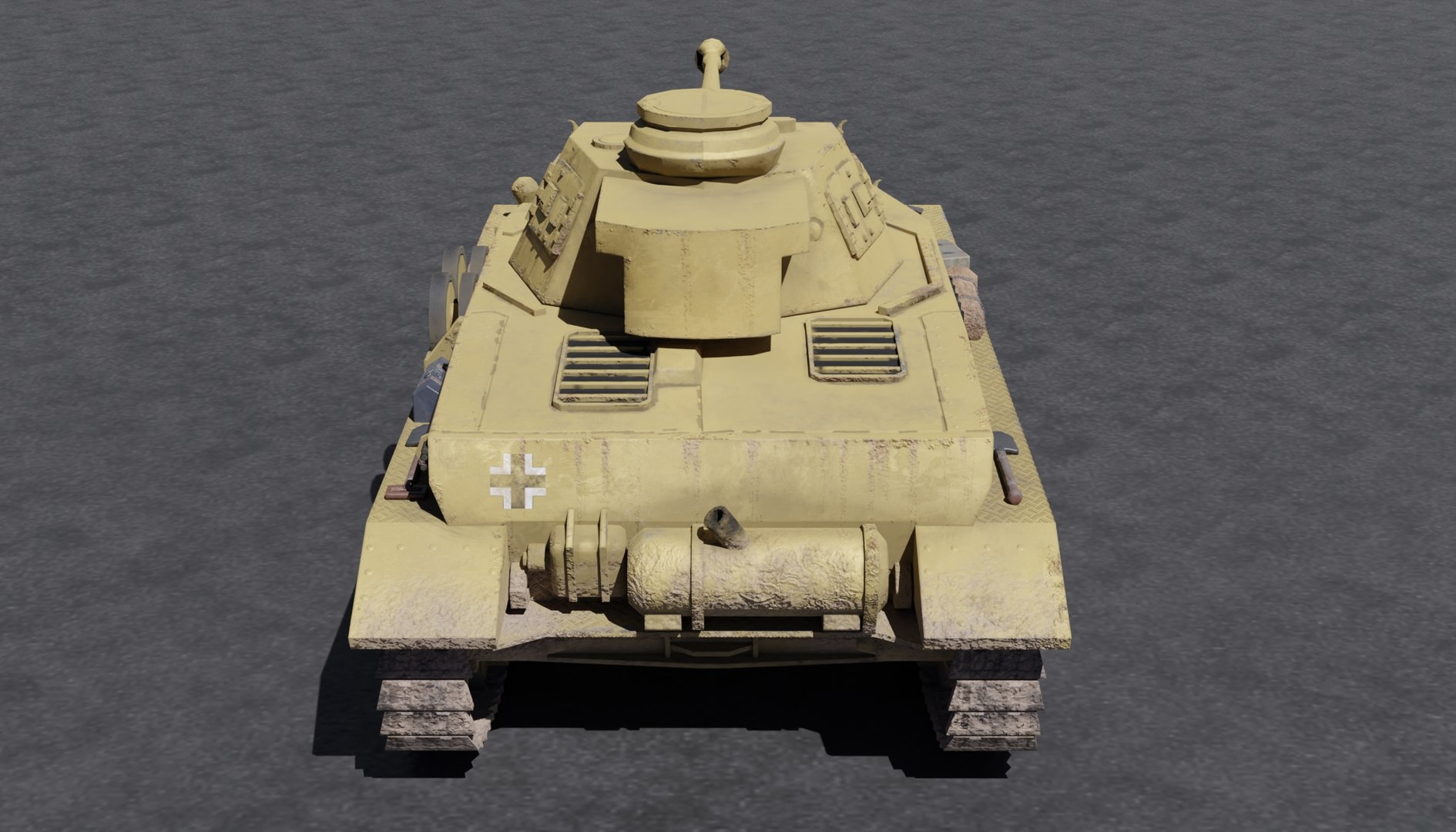 3D model panzer iv german ww2 - TurboSquid 1611174