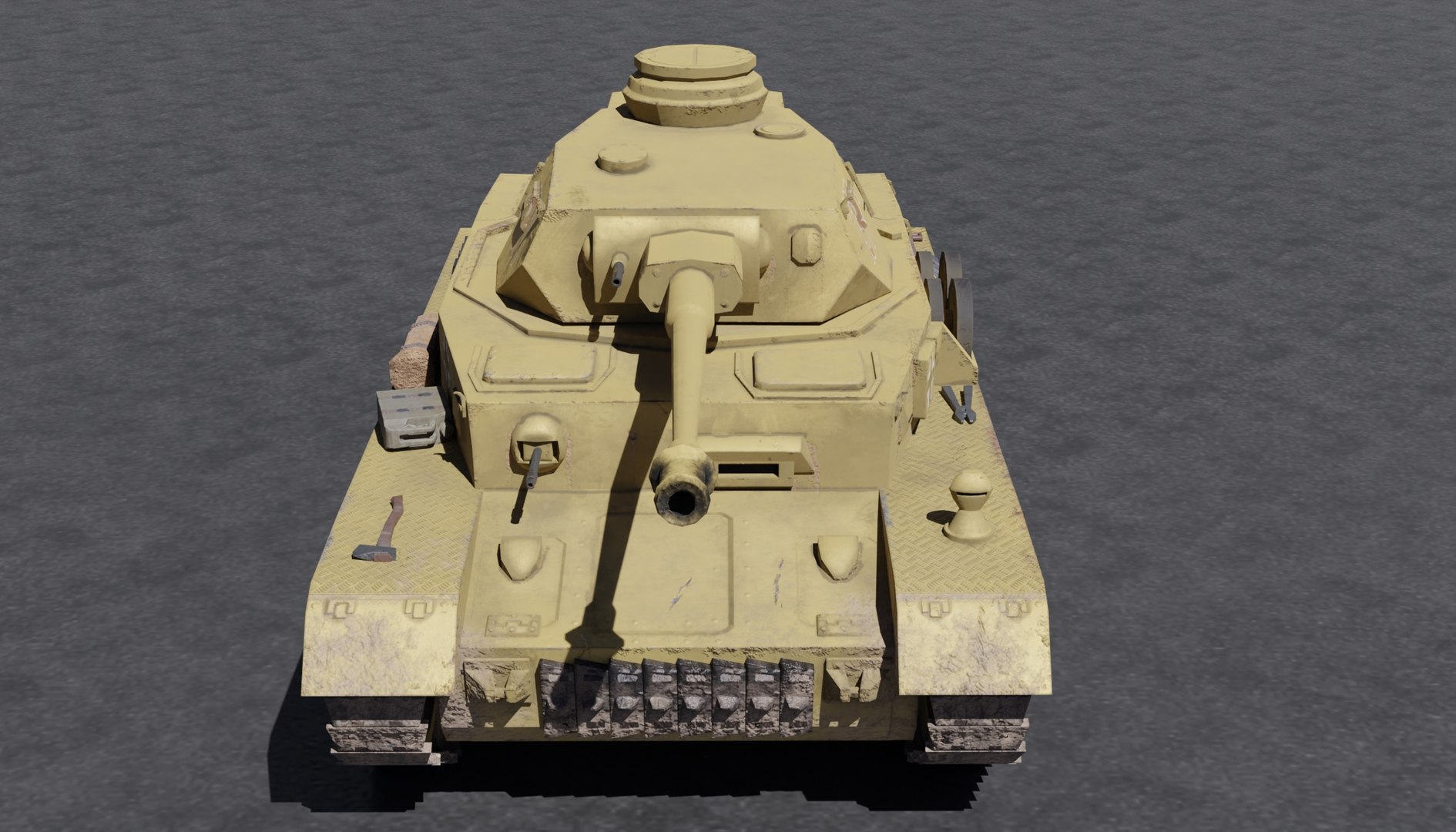 3D model panzer iv german ww2 - TurboSquid 1611174