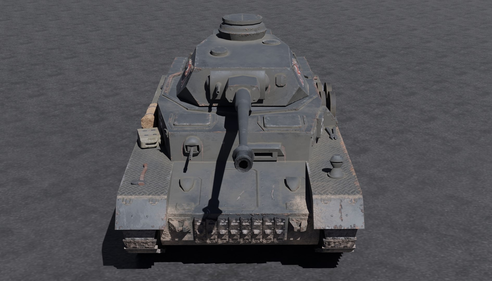 3D Model Panzer Iv German Ww2 - TurboSquid 1611174
