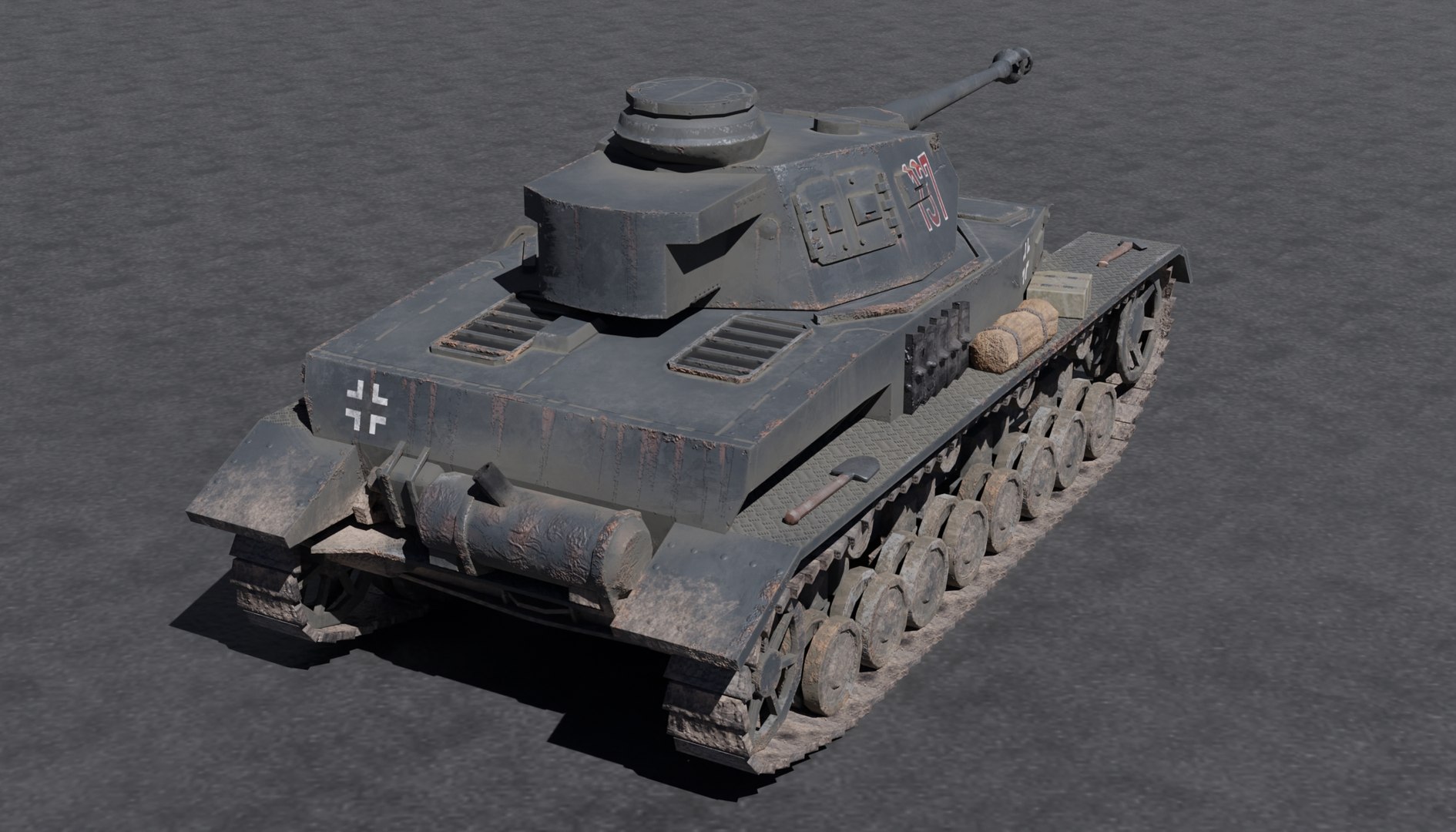 3D Model Panzer Iv German Ww2 - TurboSquid 1611174
