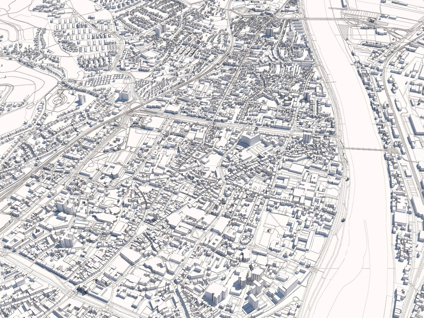 City Trier 3D Model - TurboSquid 1433979