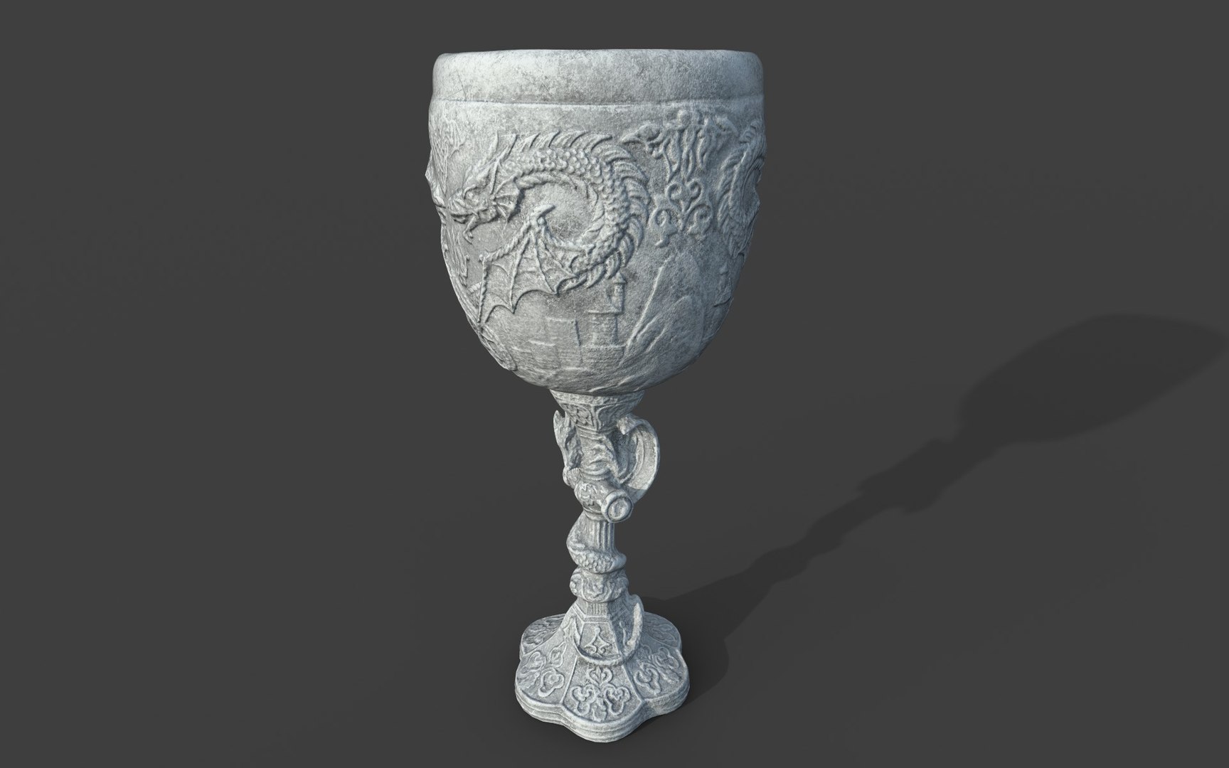 3D Chalice Dragon - TurboSquid 1544115