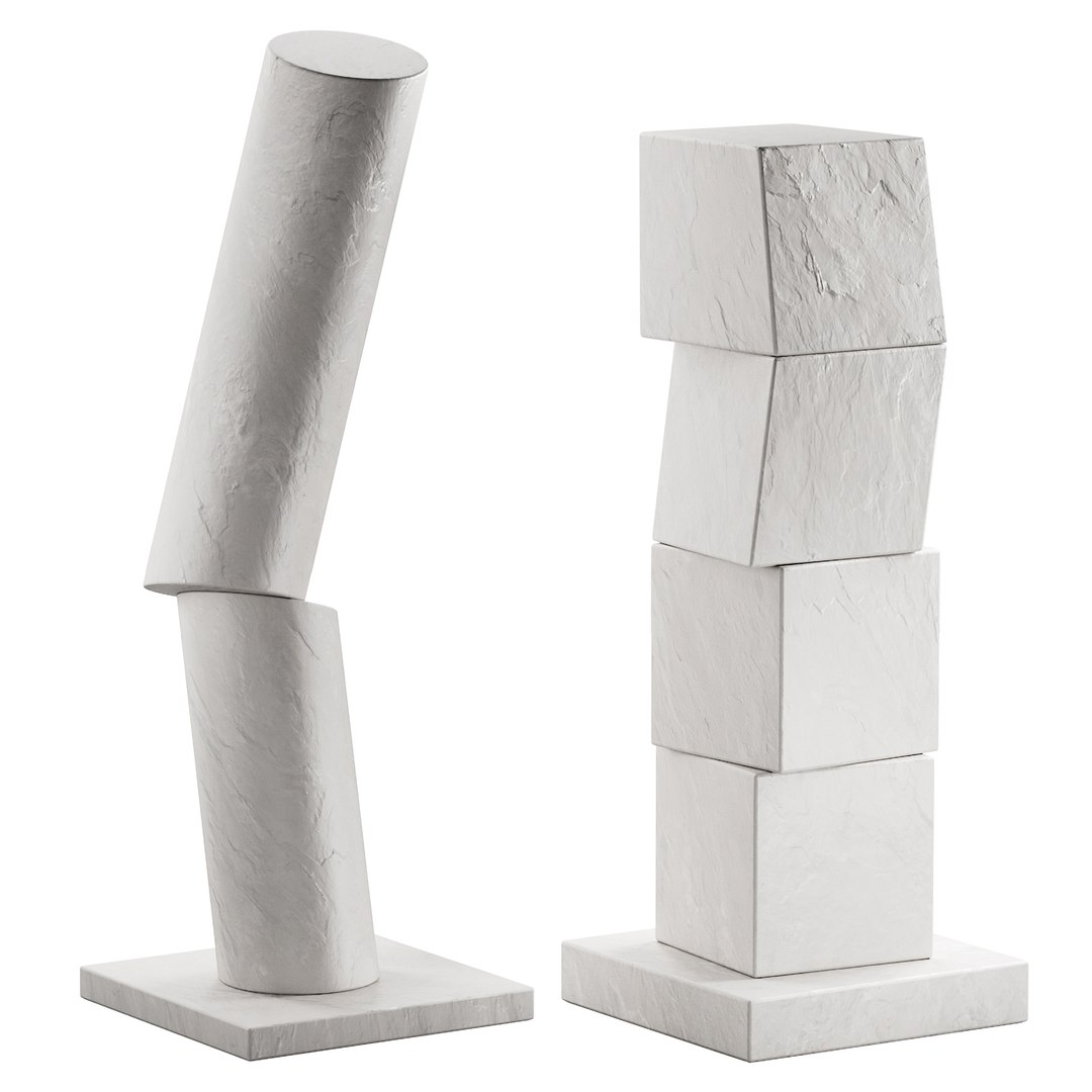 3D 286 Interior Sculptures 05 Minimal Art Objects 01 - TurboSquid 2061503