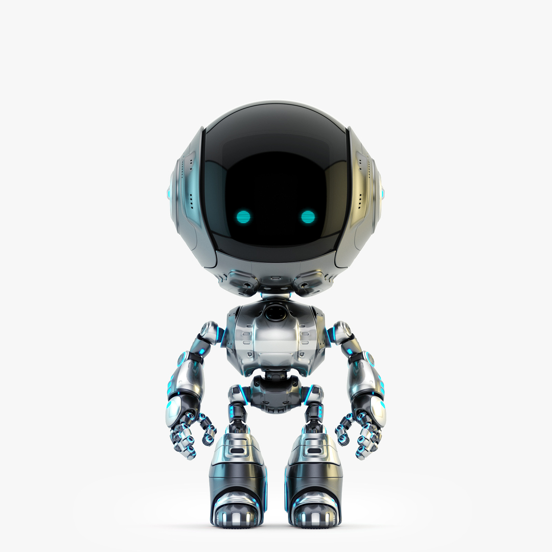 3D Fun Bot Digital Toy - TurboSquid 1473933