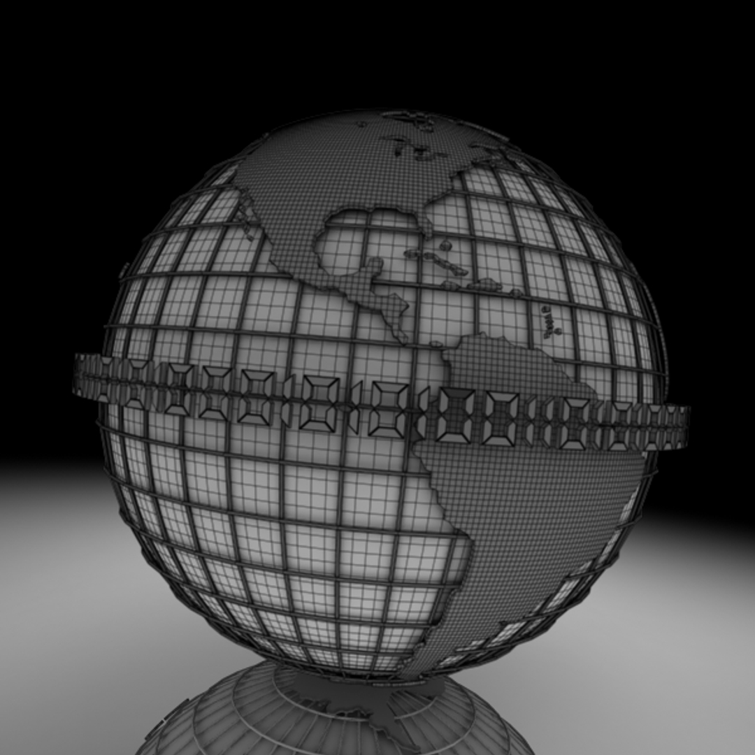 Globe Earth Planet 3d 3ds