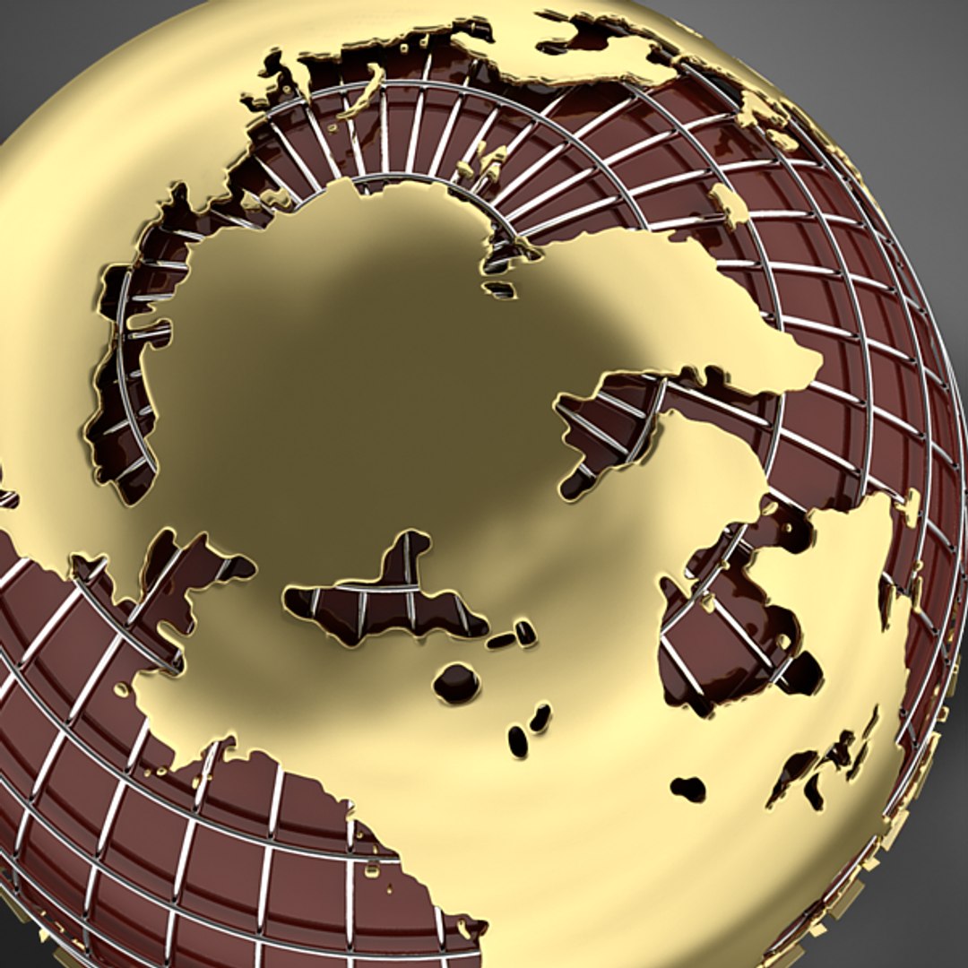 Globe Earth Planet 3d 3ds