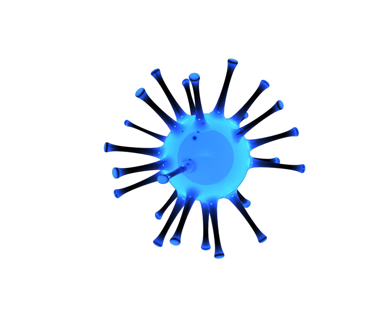 3d Model Common Cold Cell