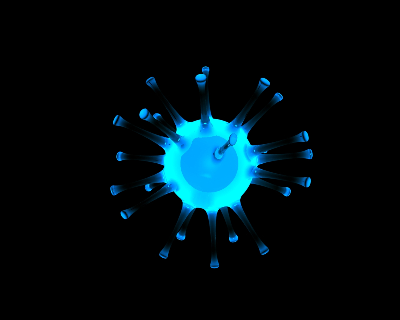 3d model common cold cell