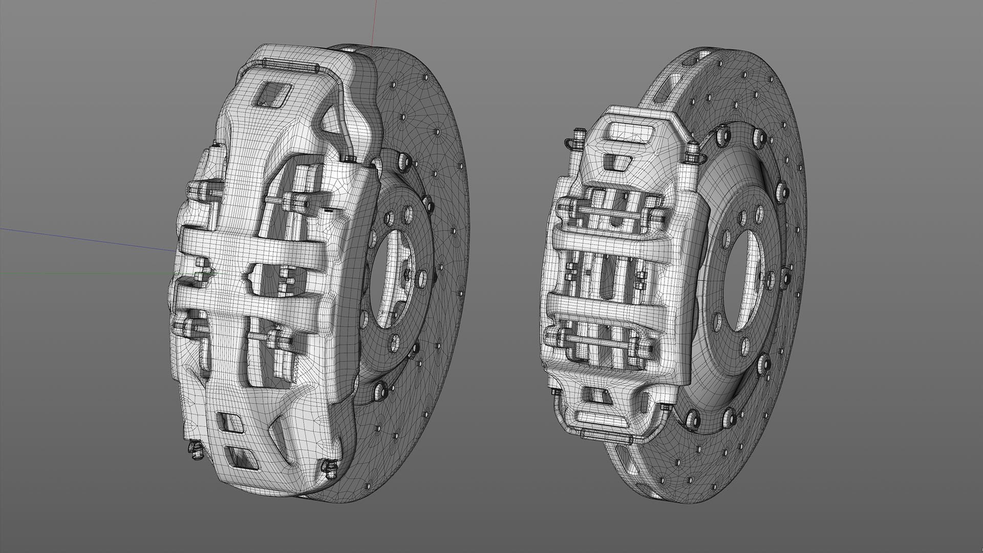INSPEED Brake PC10 PC4 3D - TurboSquid 2286085