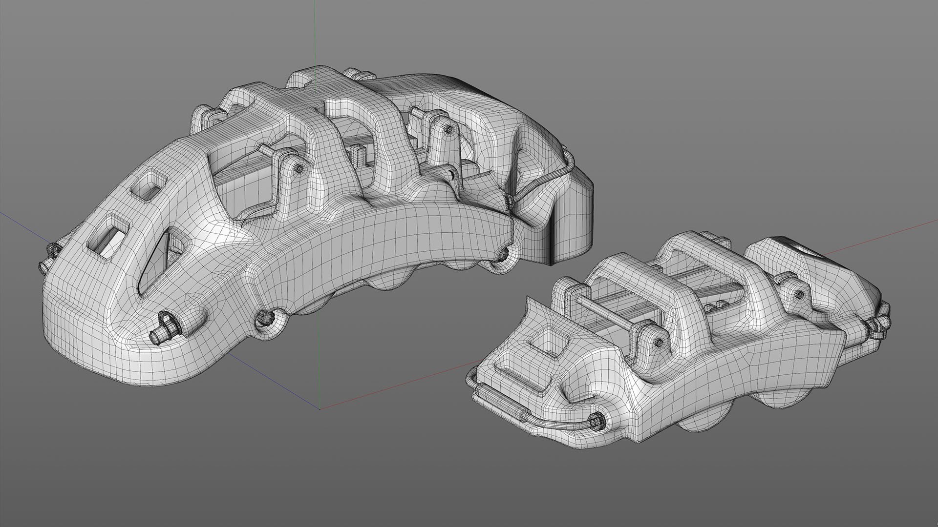 INSPEED Brake PC10 PC4 3D - TurboSquid 2286085