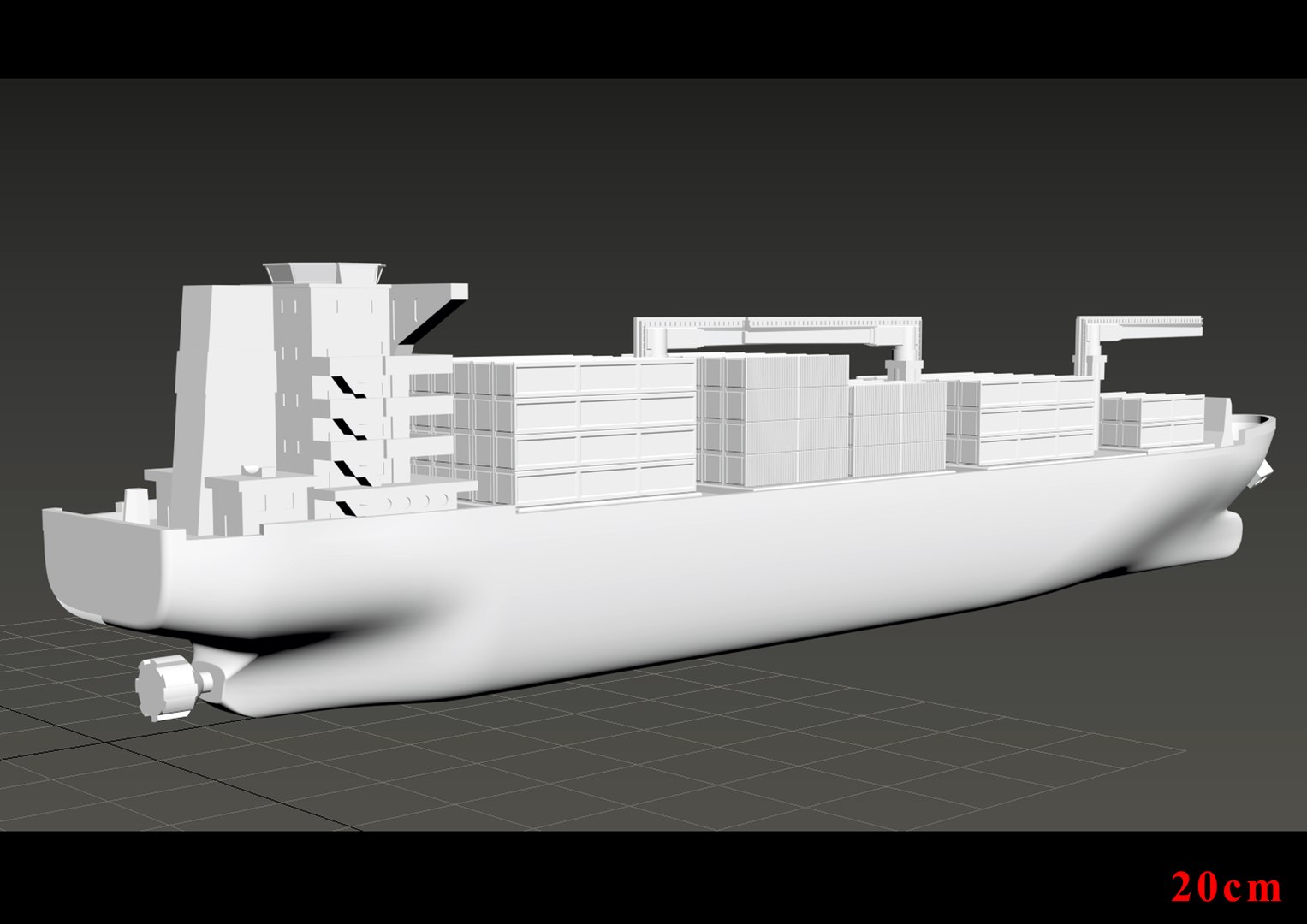 Container Boat 3D Model - TurboSquid 1613387