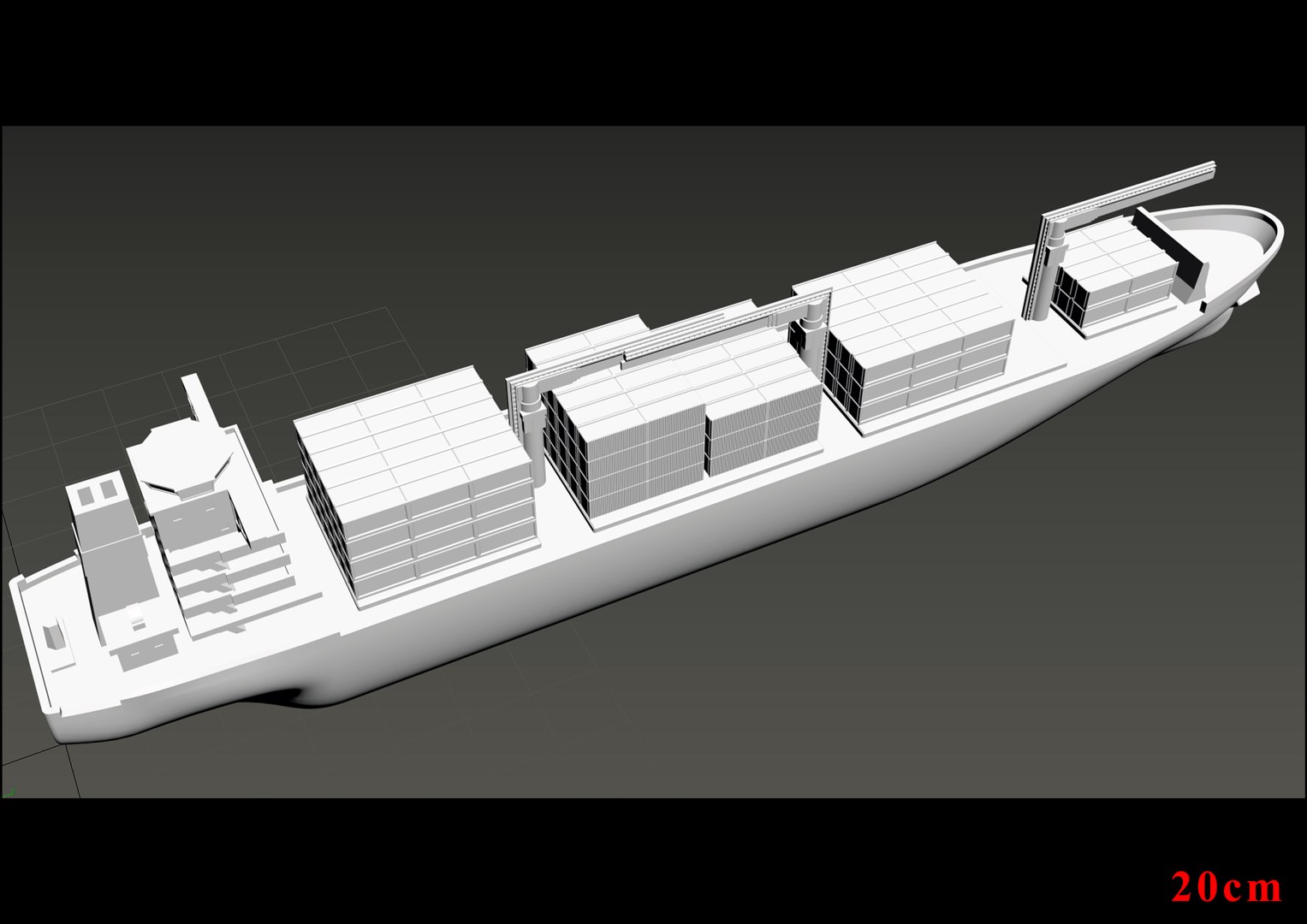 Container Boat 3D Model - TurboSquid 1613387