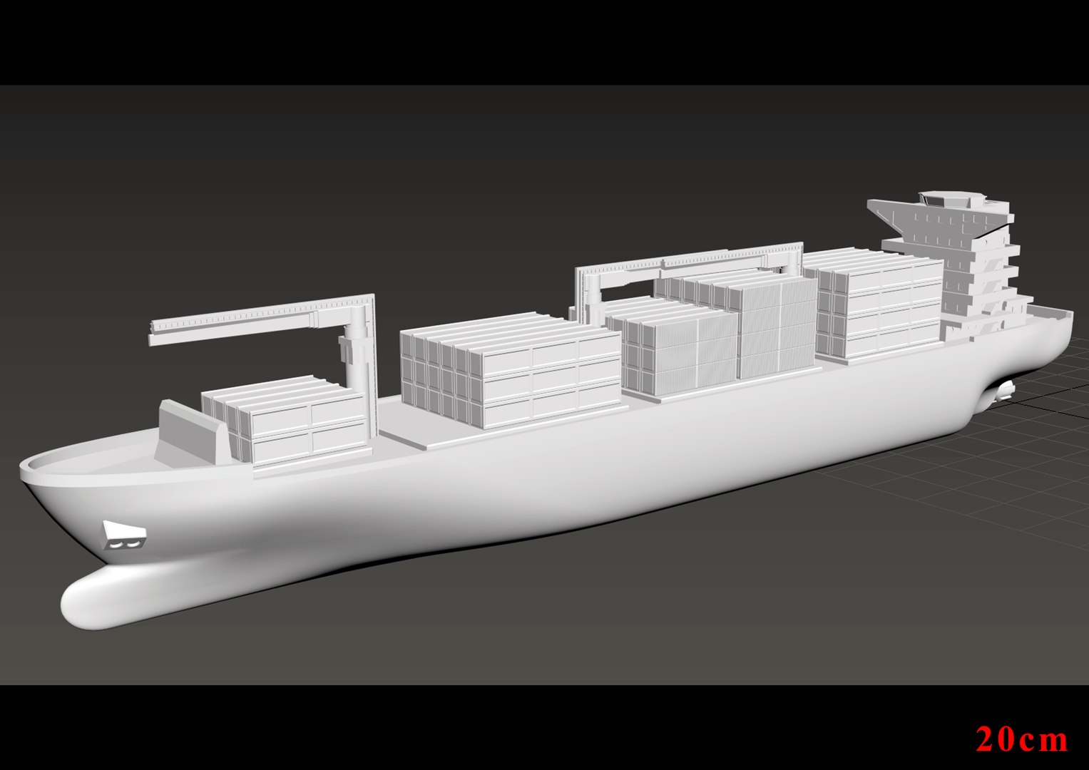 Container Boat 3D Model - TurboSquid 1613387