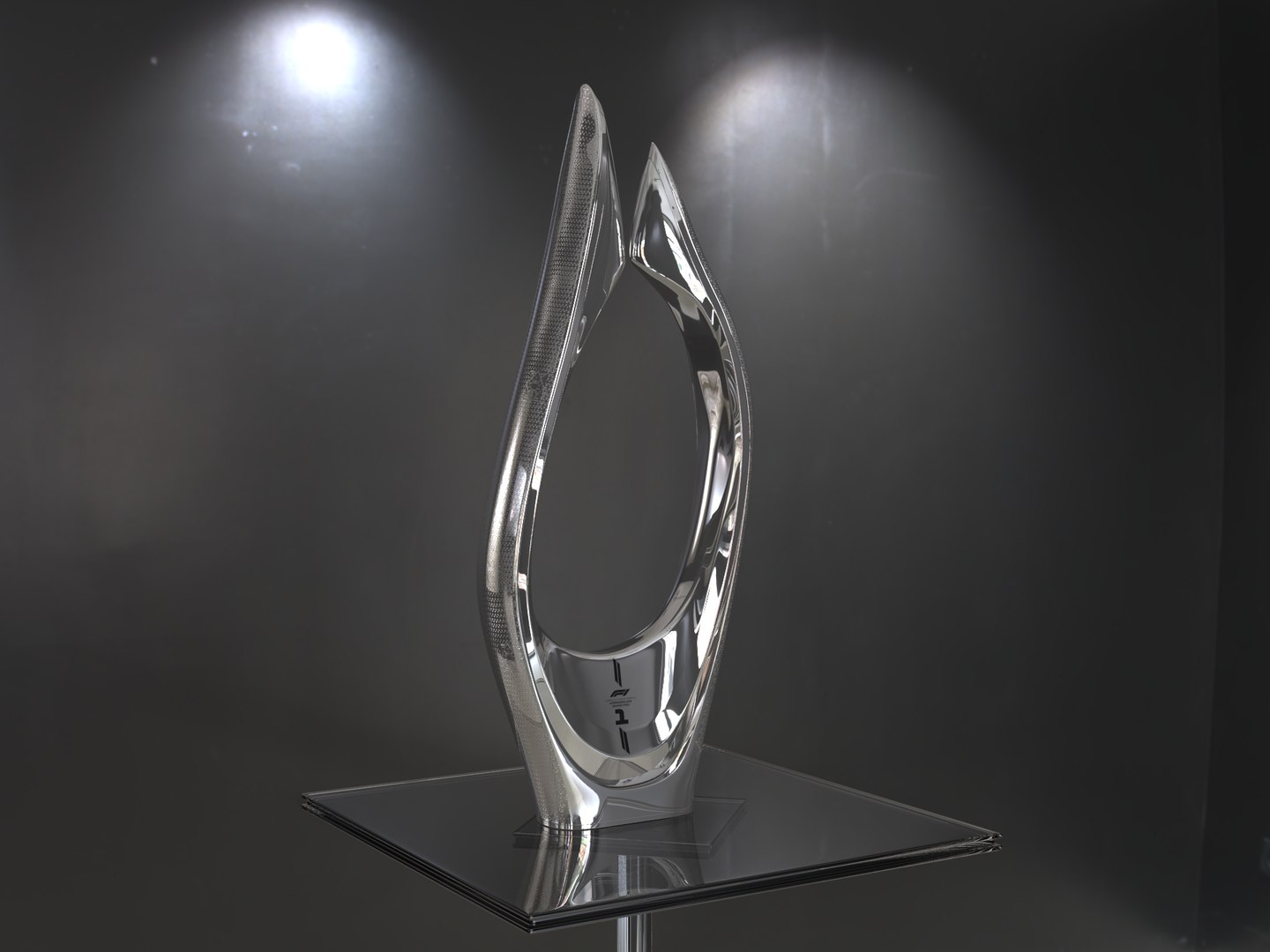 Formula 1 Azerbaijan GP Silver Trophy Award 3D - TurboSquid 2514630