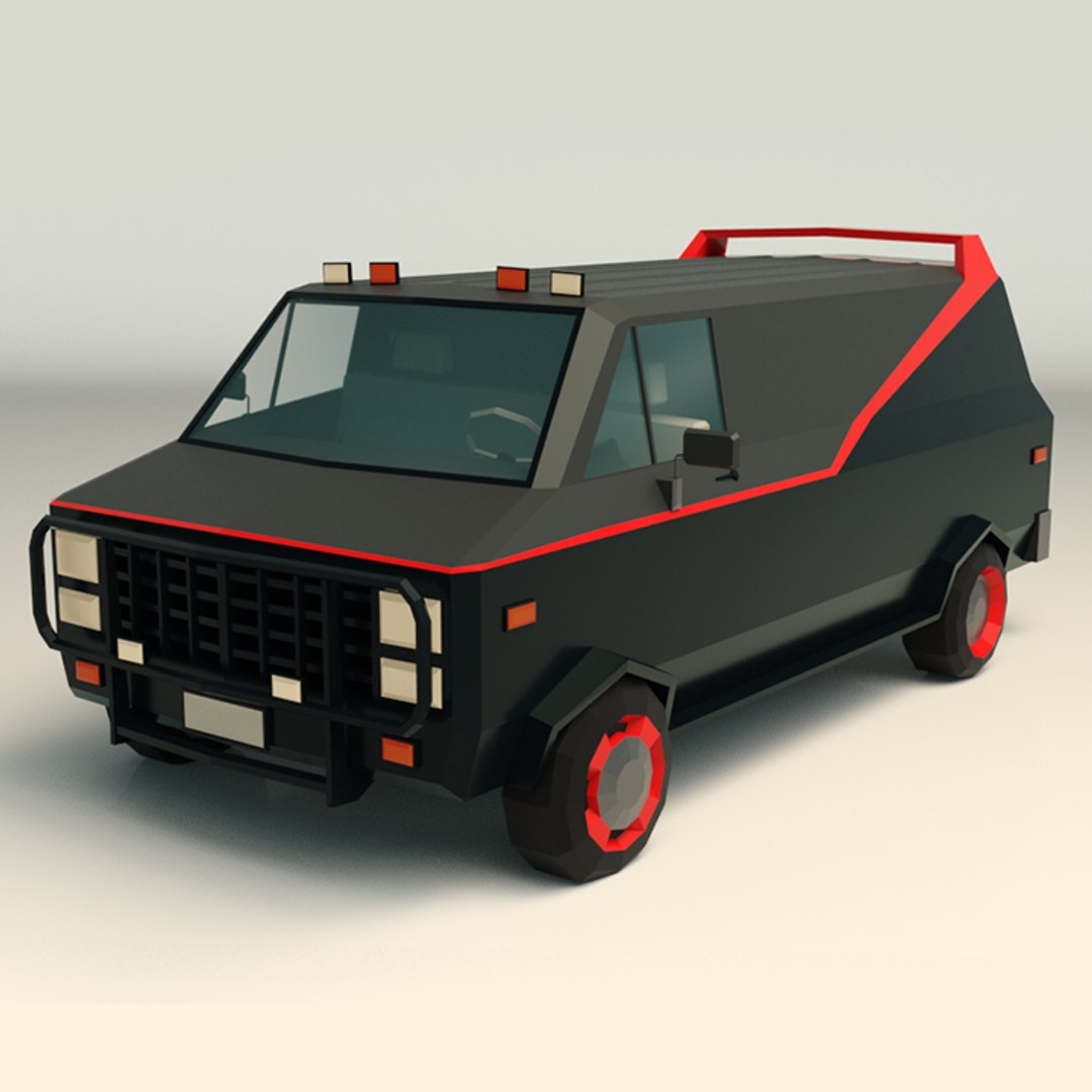Van A-team Model - TurboSquid 1472759