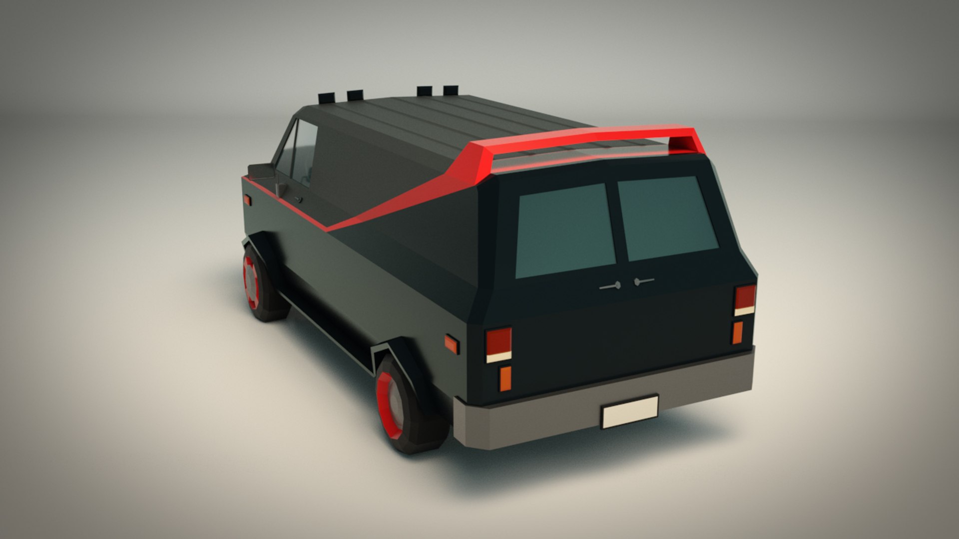Van A-team Model - TurboSquid 1472759