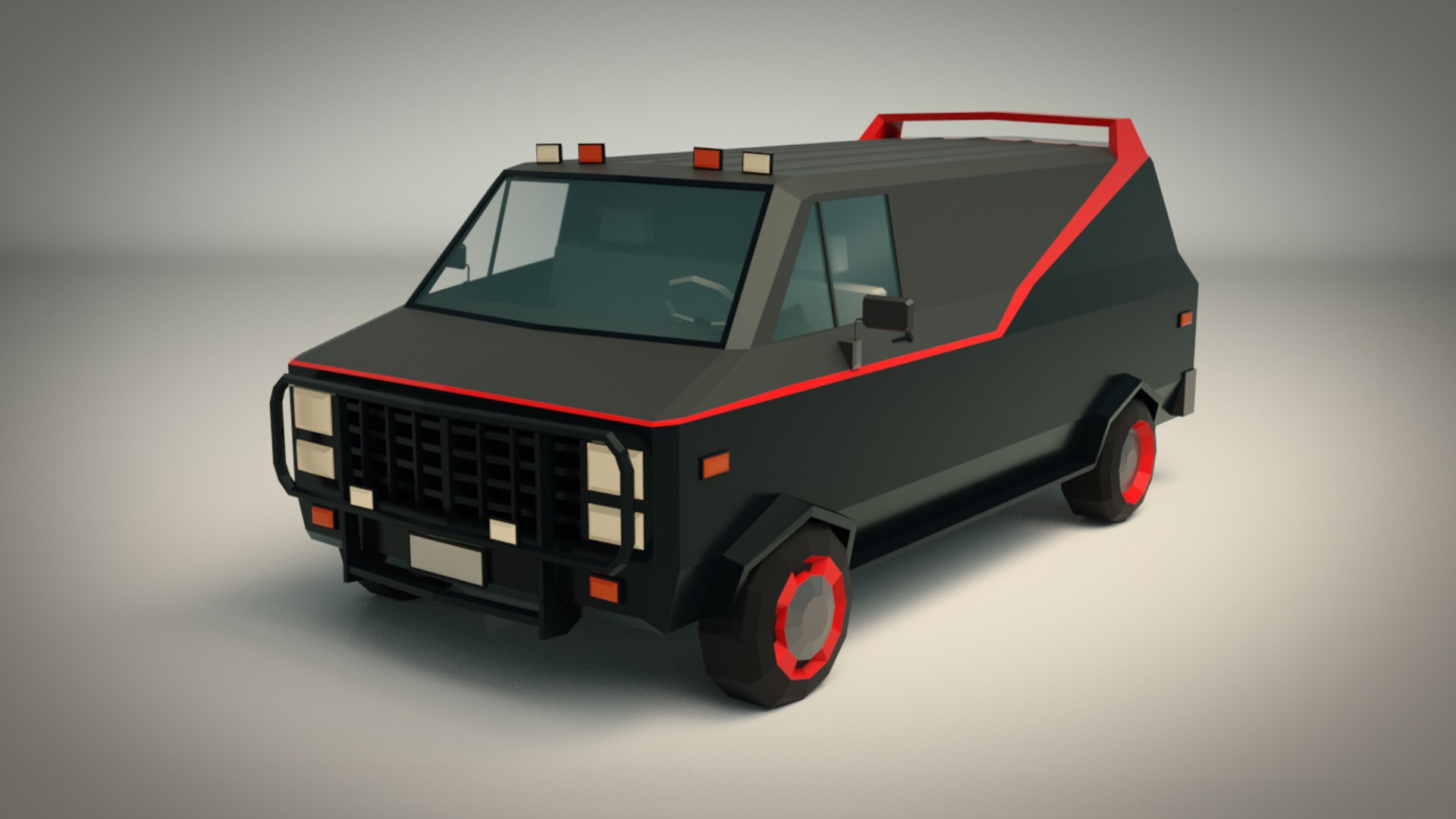 Van A-team Model - TurboSquid 1472759