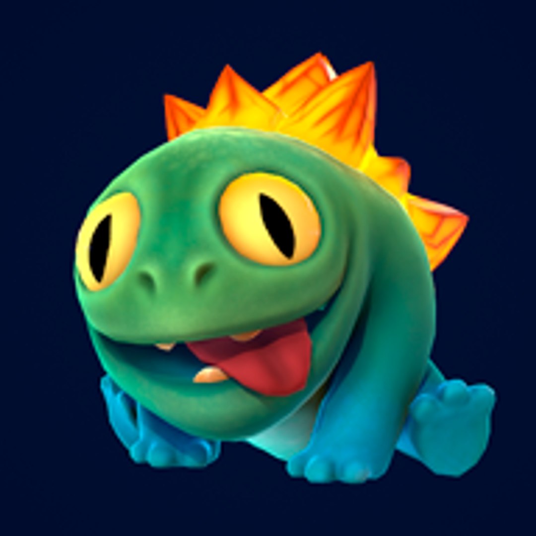 3D Lizard - TurboSquid 1837344