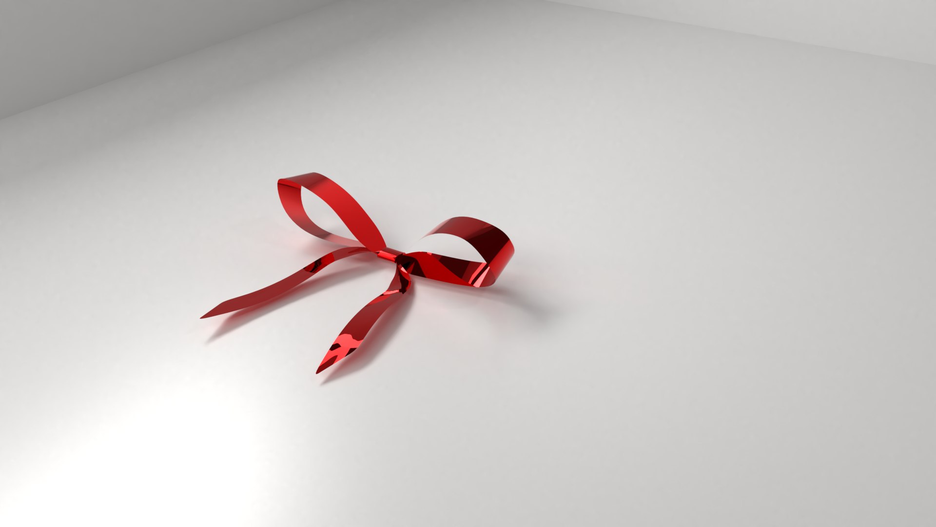 Red Ribbon 2 3D Model - TurboSquid 1471312