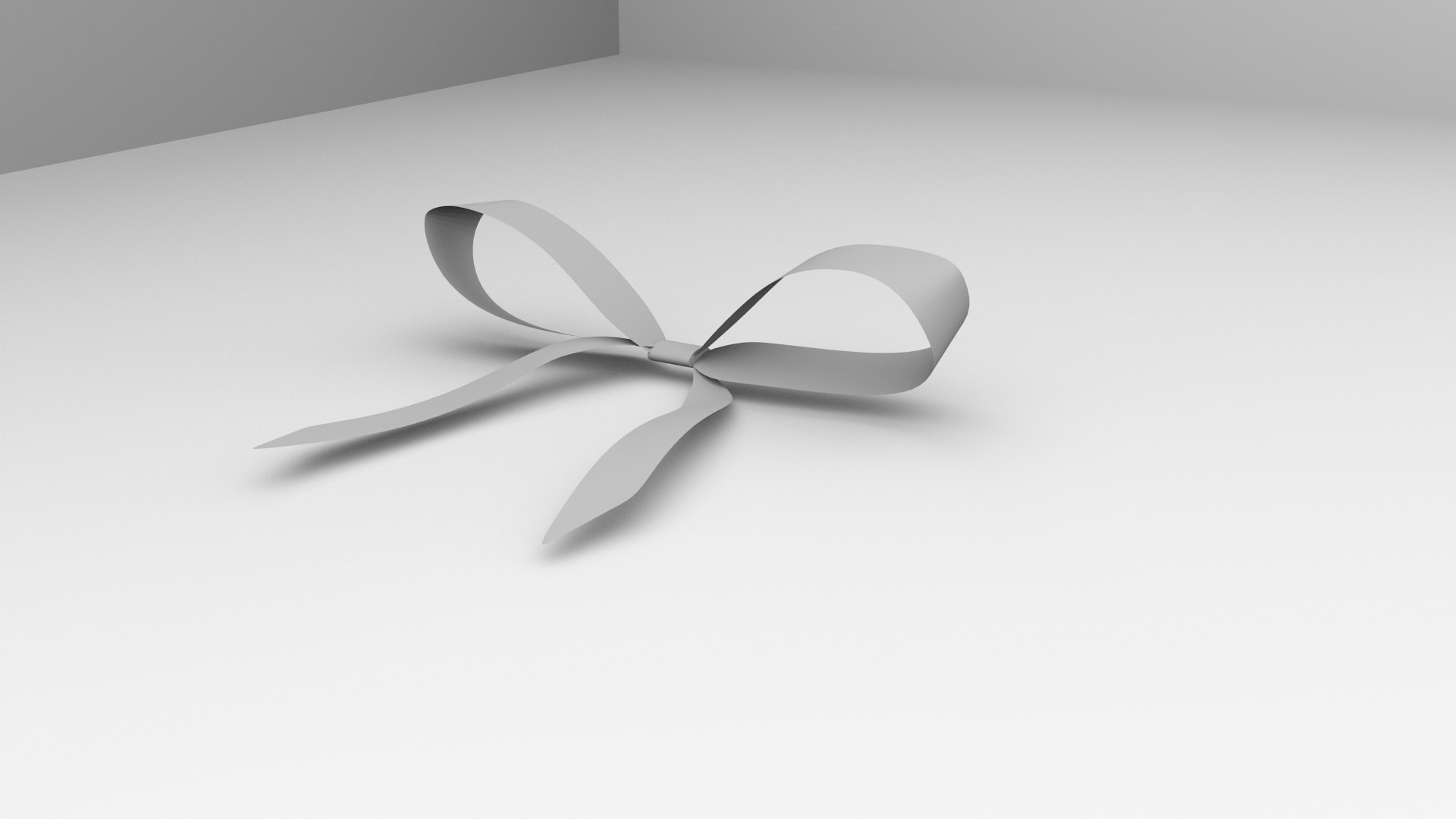 Red Ribbon 2 3D Model - TurboSquid 1471312