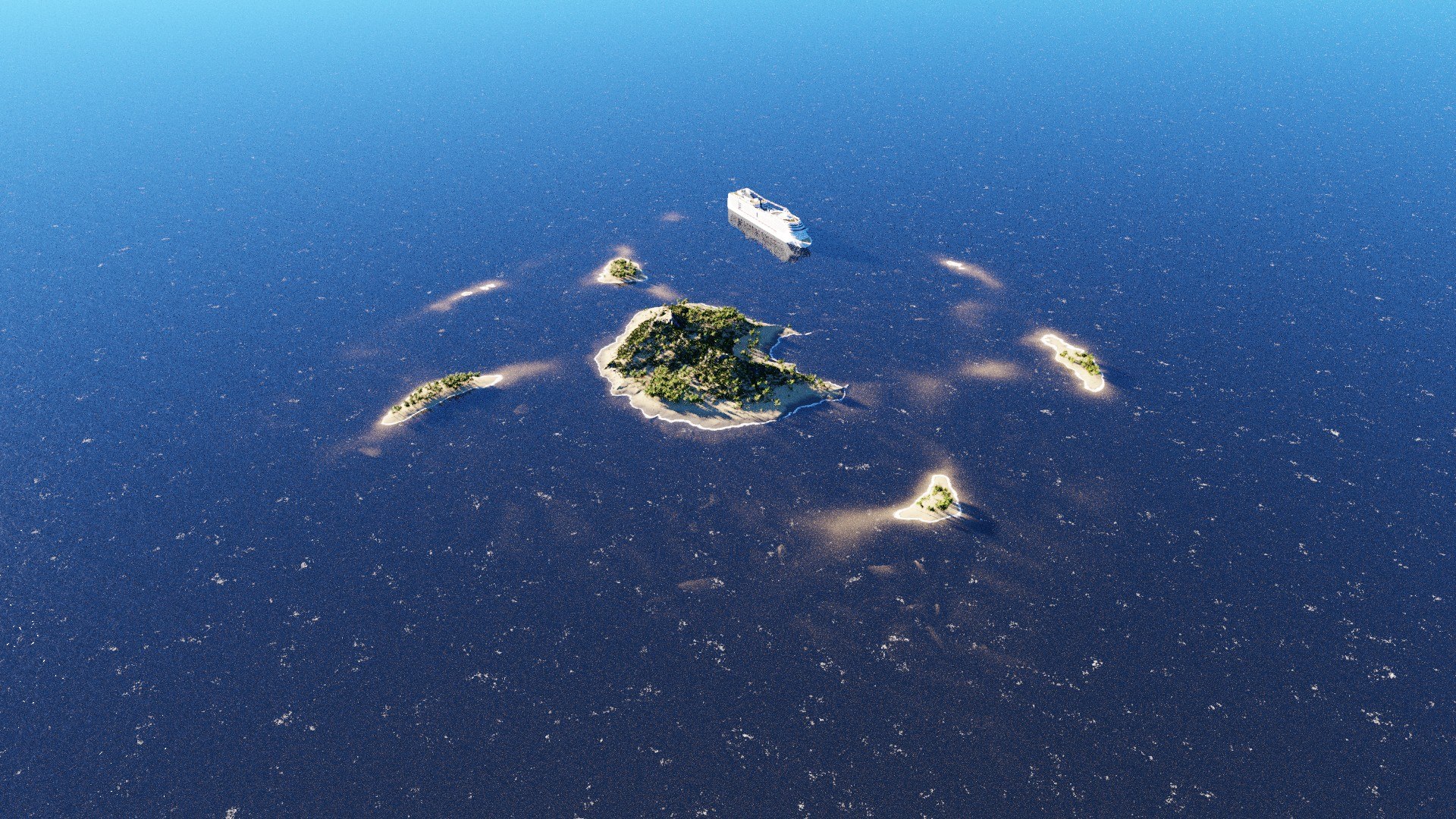Islet 3D Model - TurboSquid 1934136