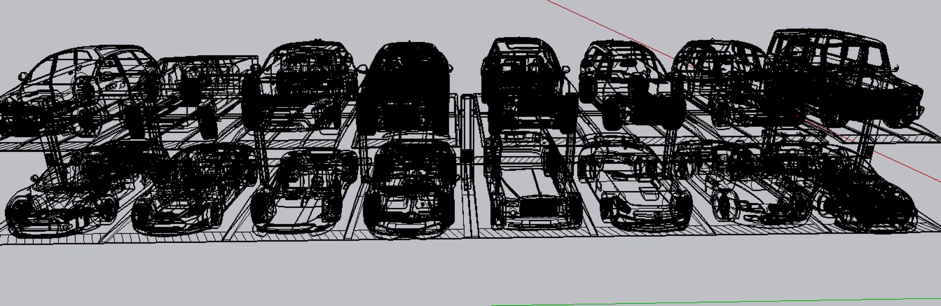 LUXURY CAR PARKING 3D Model - TurboSquid 1736443