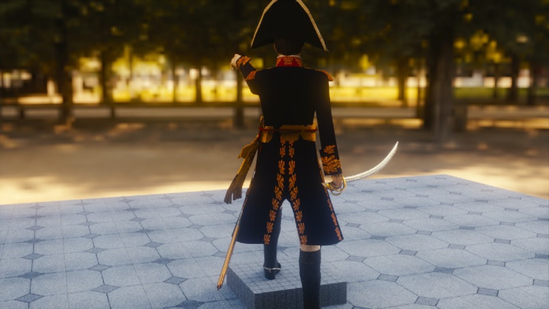 3D Chief Character Model - TurboSquid 1226784