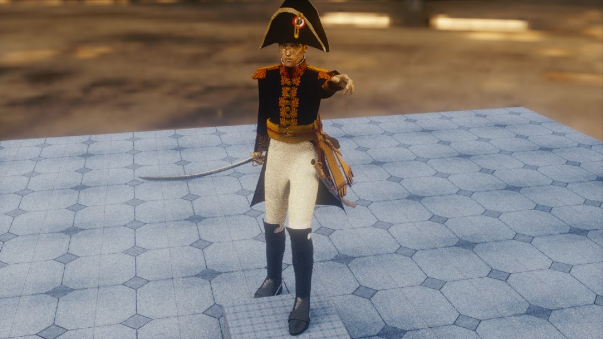 3D Chief Character Model - TurboSquid 1226784