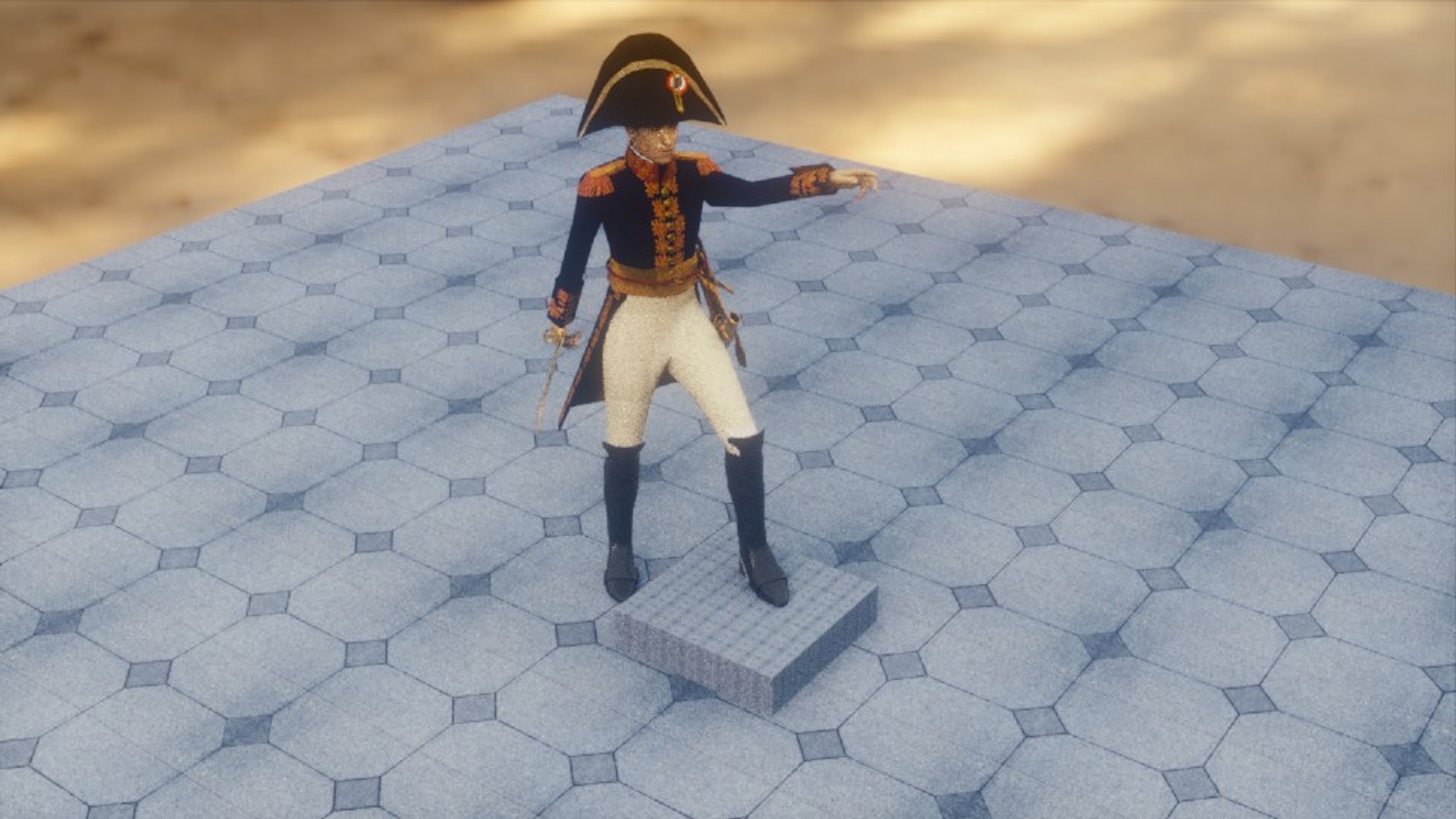 3D Chief Character Model - TurboSquid 1226784