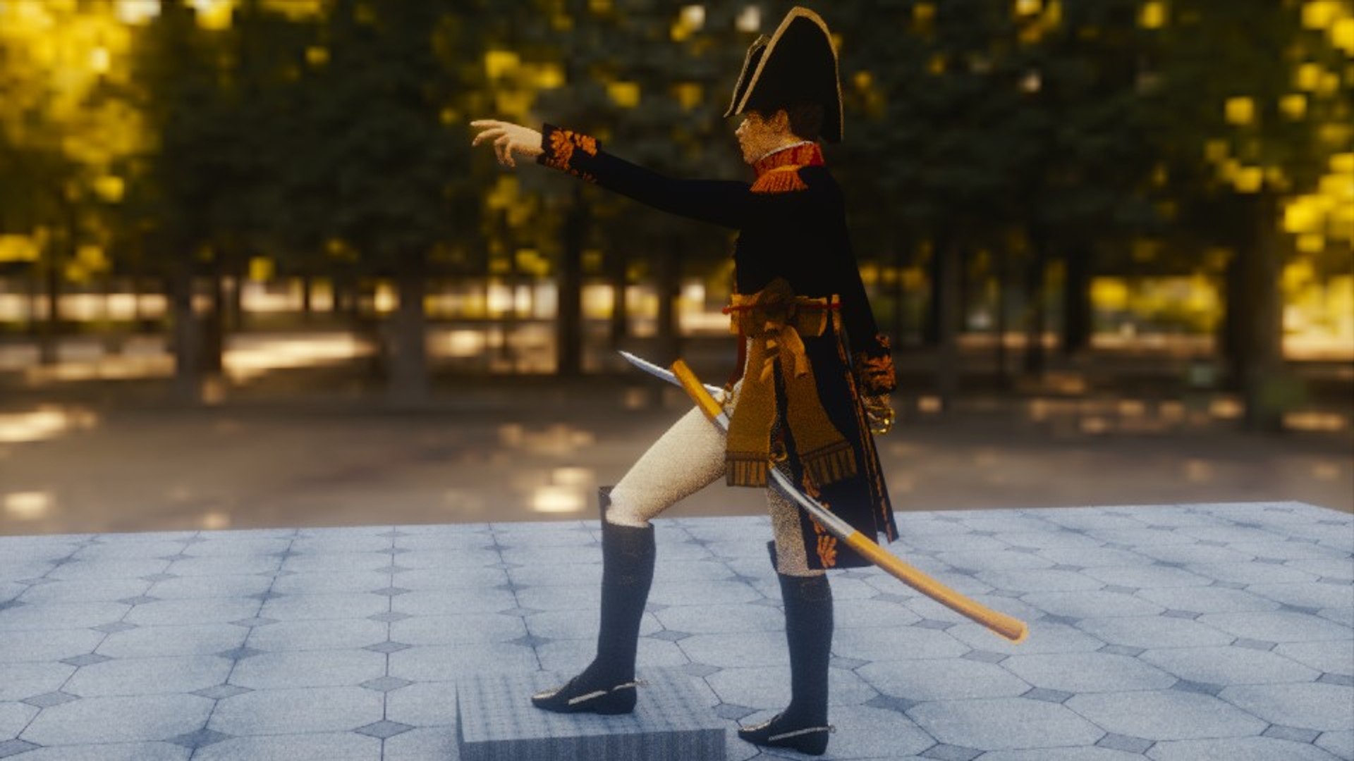 3D Chief Character Model - TurboSquid 1226784