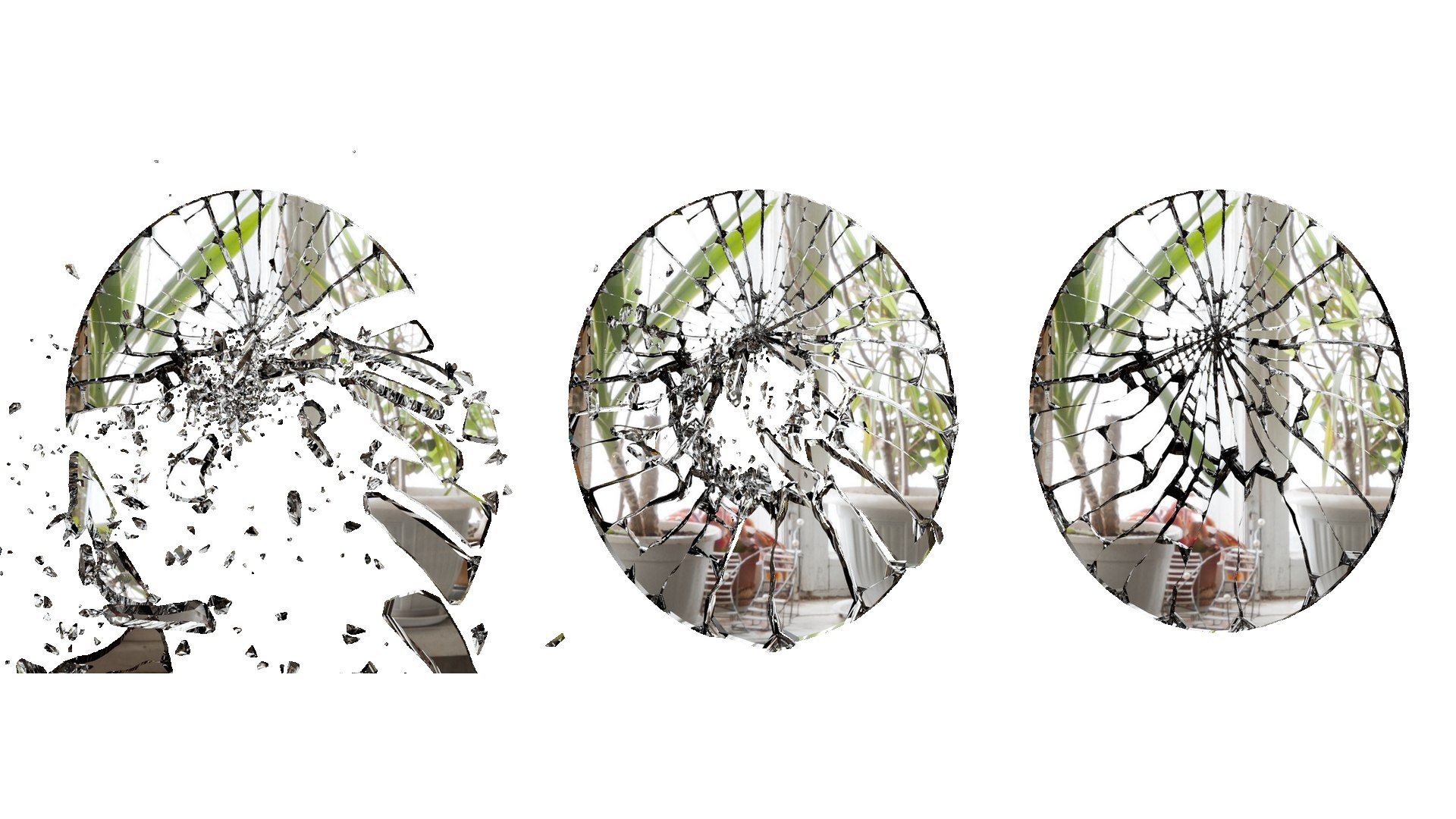 Animated Broken Windows And Mirrors Glass 3D Models For Blender 3D ...