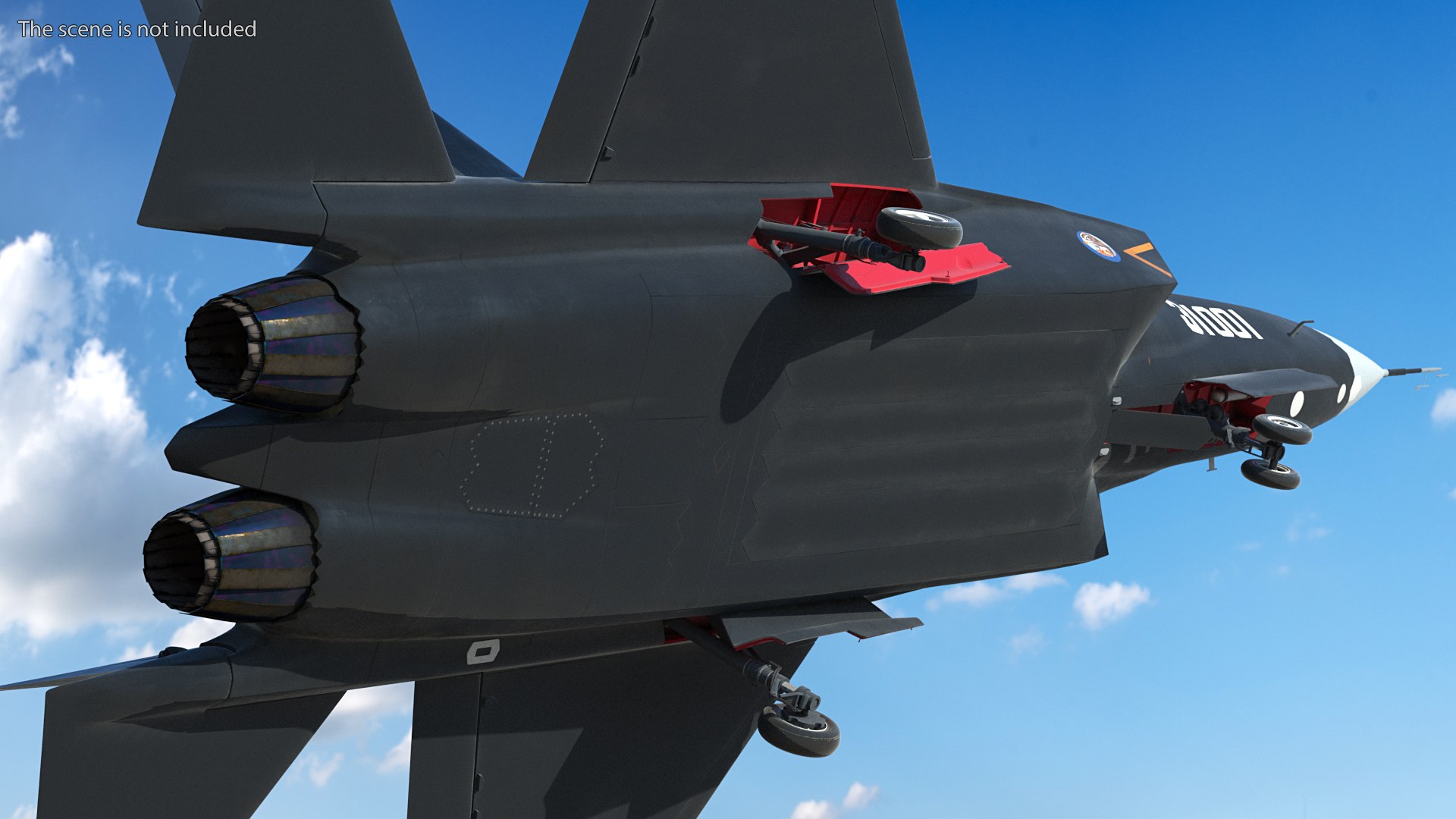 3D Shenyang FC 31 Jet Fighter Exterior Only model - TurboSquid 1739411