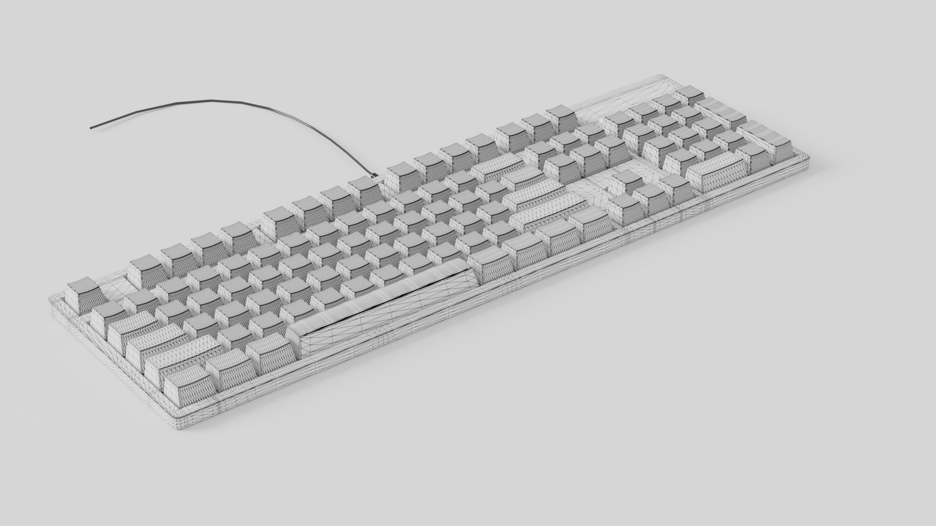 RGB Keyboard 3D - TurboSquid 2097384