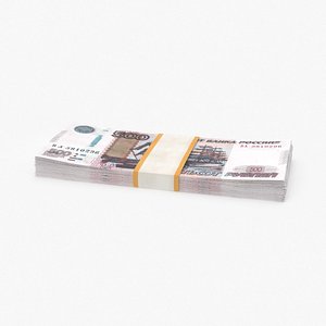 Russian Banknote 3D Models for Download | TurboSquid