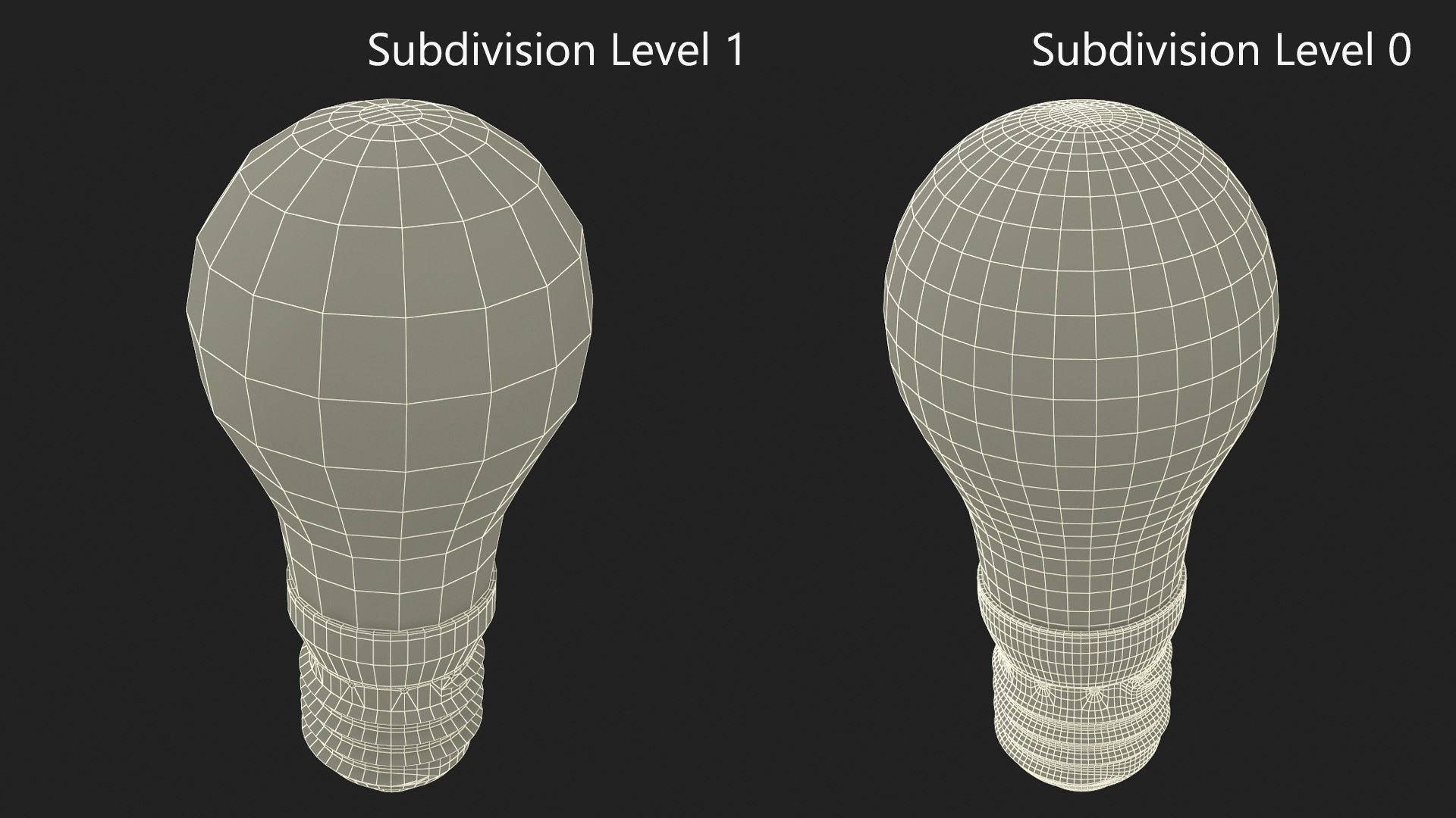 Matte Light Bulb 3D Model - TurboSquid 2115256