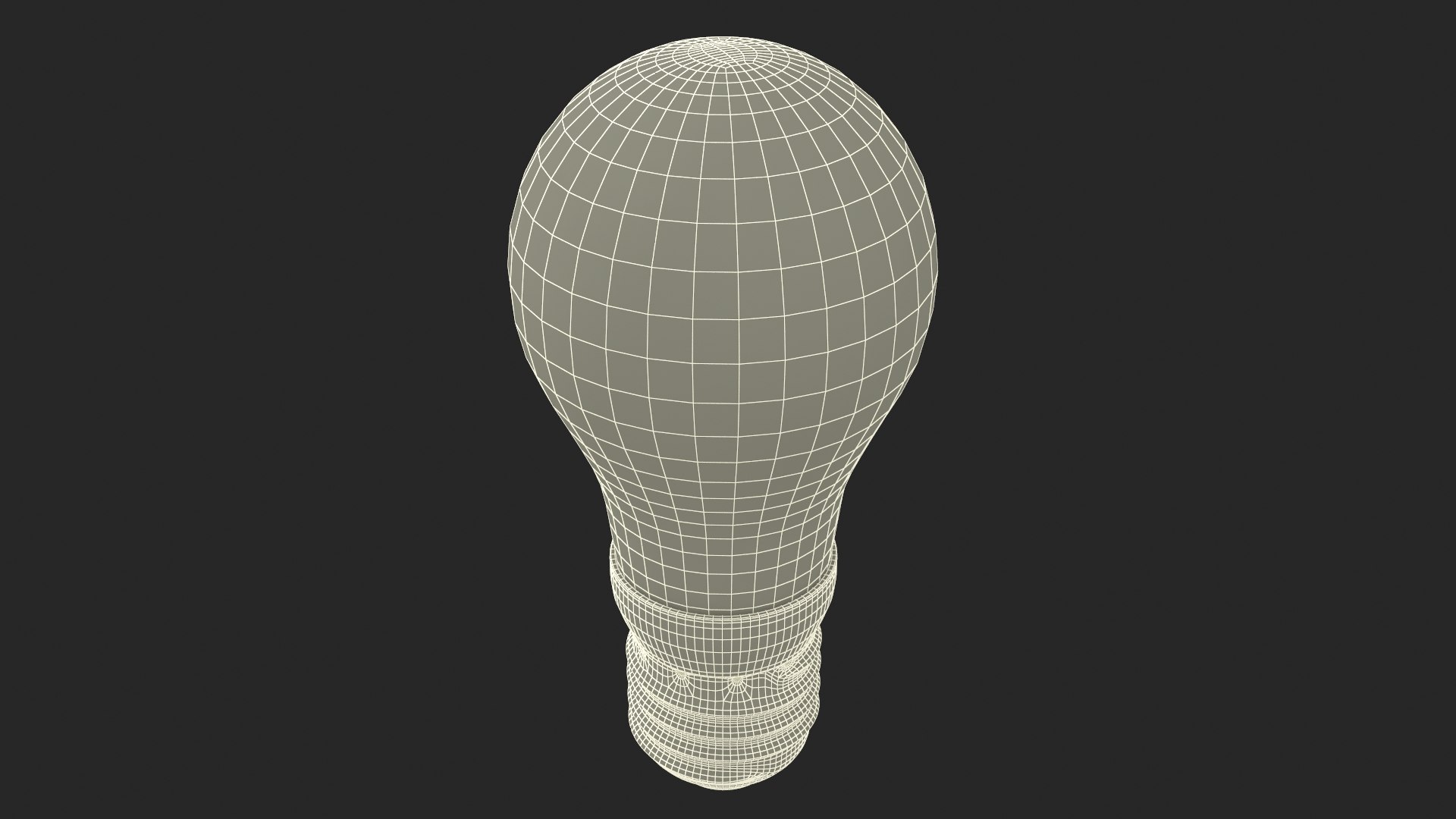 Matte Light Bulb 3D Model - TurboSquid 2115256