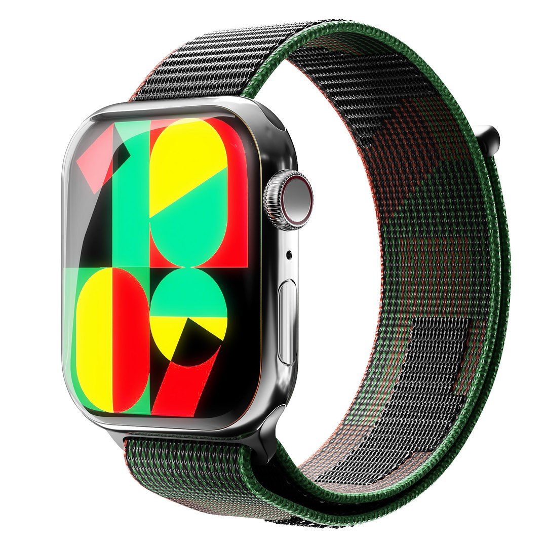 Apple Watch Series 9 Unity Sport Loop 3D Model - TurboSquid 2193678