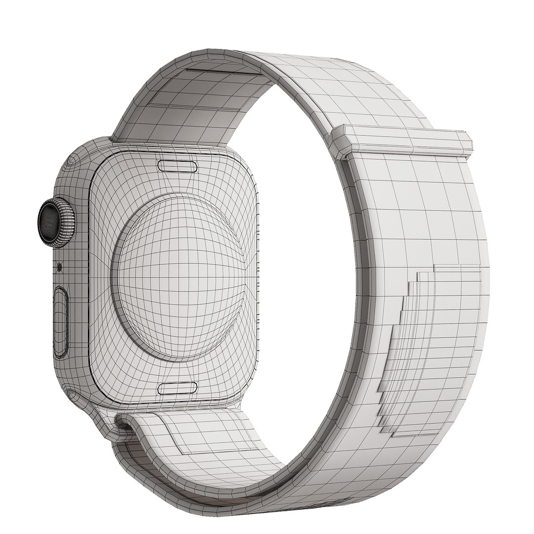 Apple Watch Series 9 Unity Sport Loop 3D Model - TurboSquid 2193678