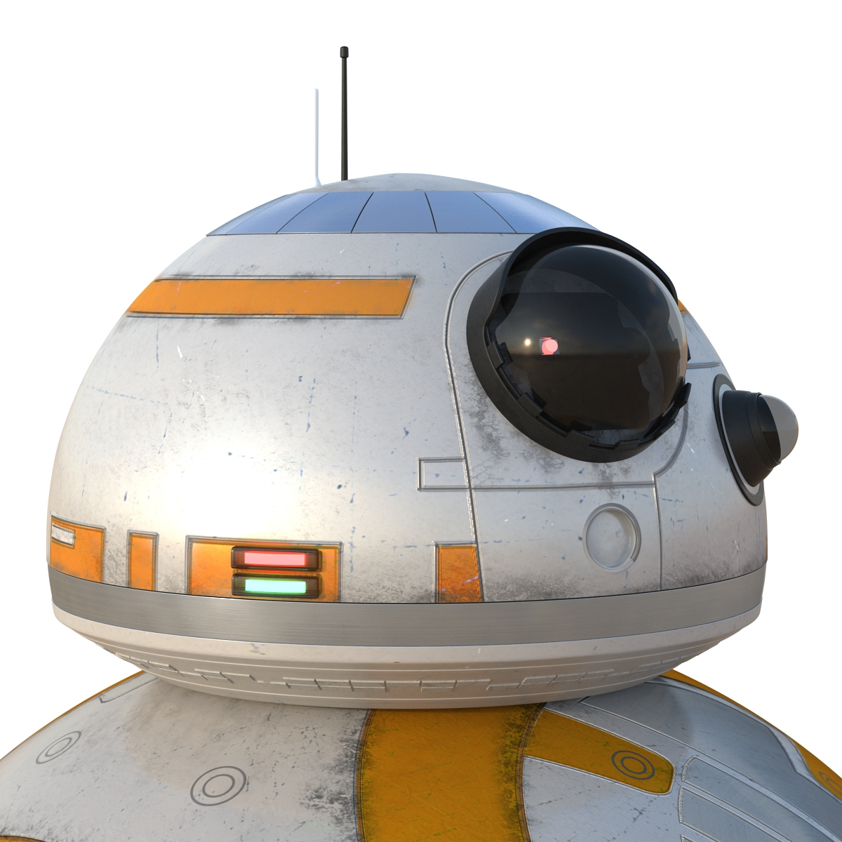 Star wars robost r2d2 3D model - TurboSquid 1156951