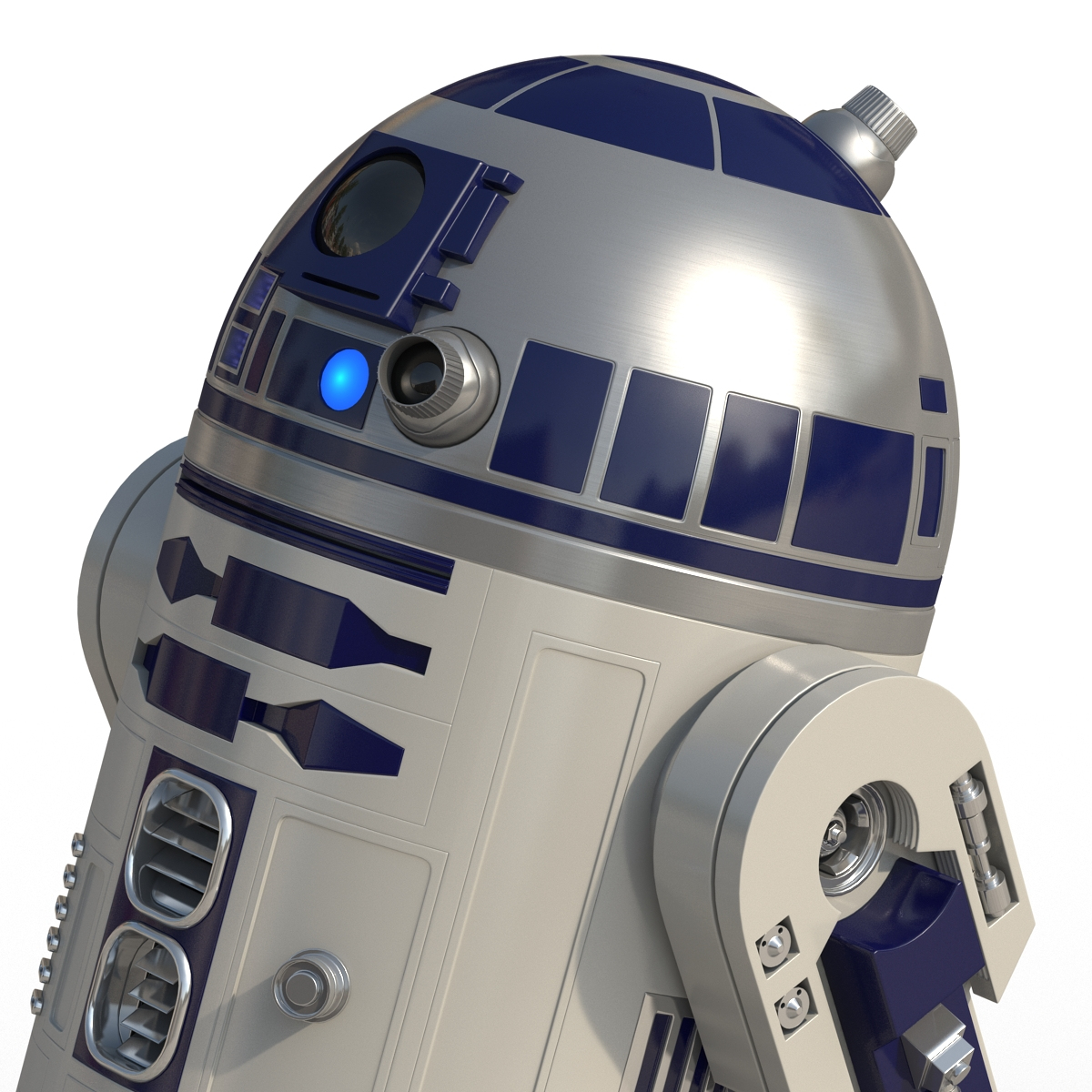 Star wars robost r2d2 3D model - TurboSquid 1156951