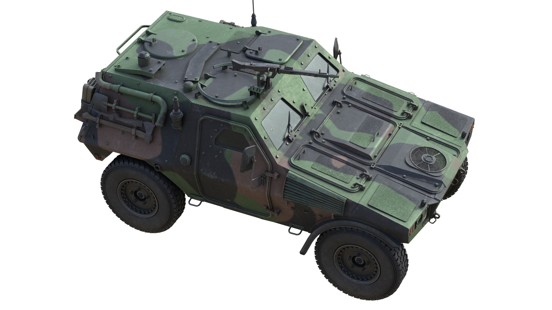 Panhard General Defence Scout Car 3D - TurboSquid 2262900
