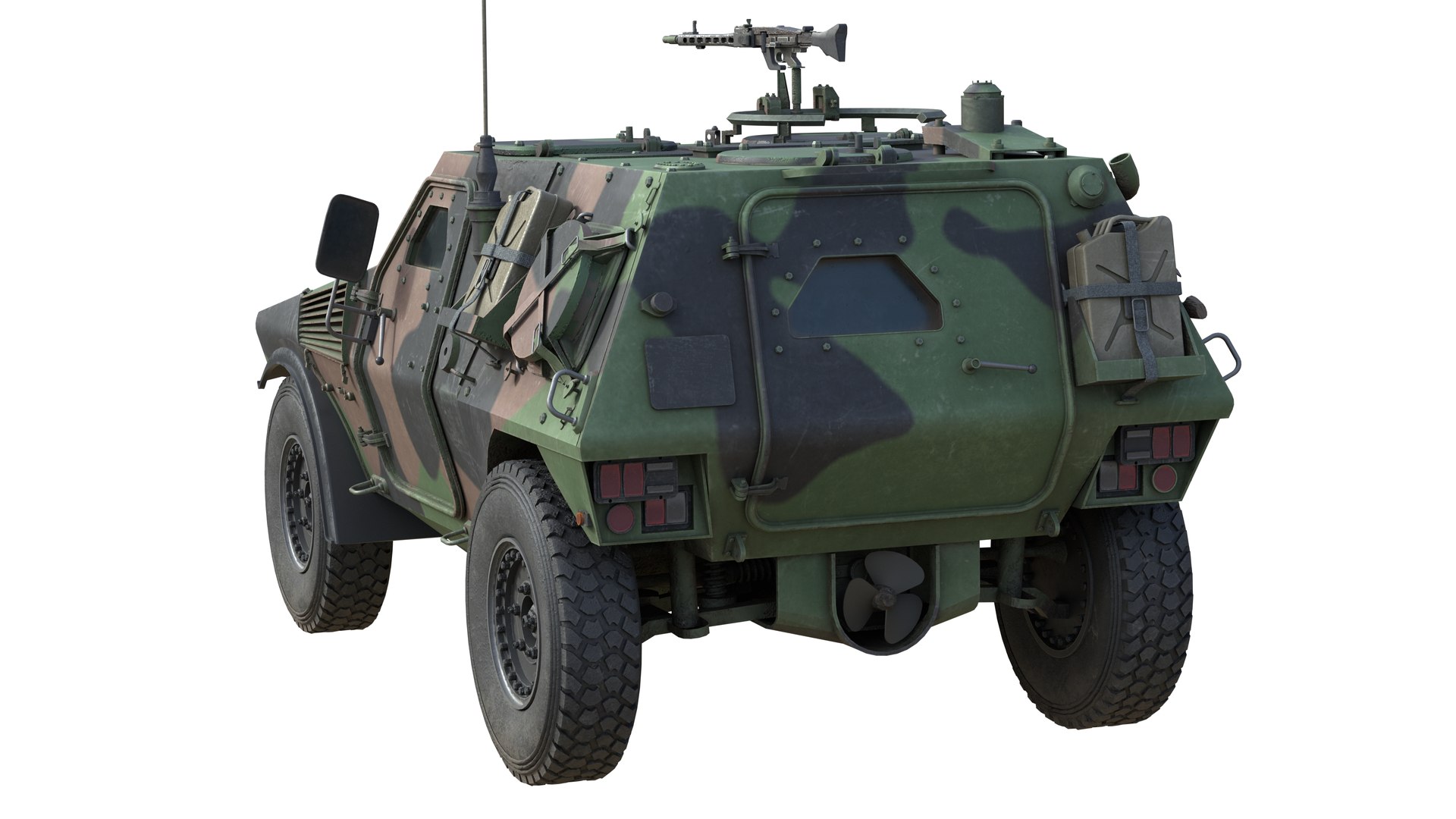 Panhard General Defence Scout Car 3D - TurboSquid 2262900