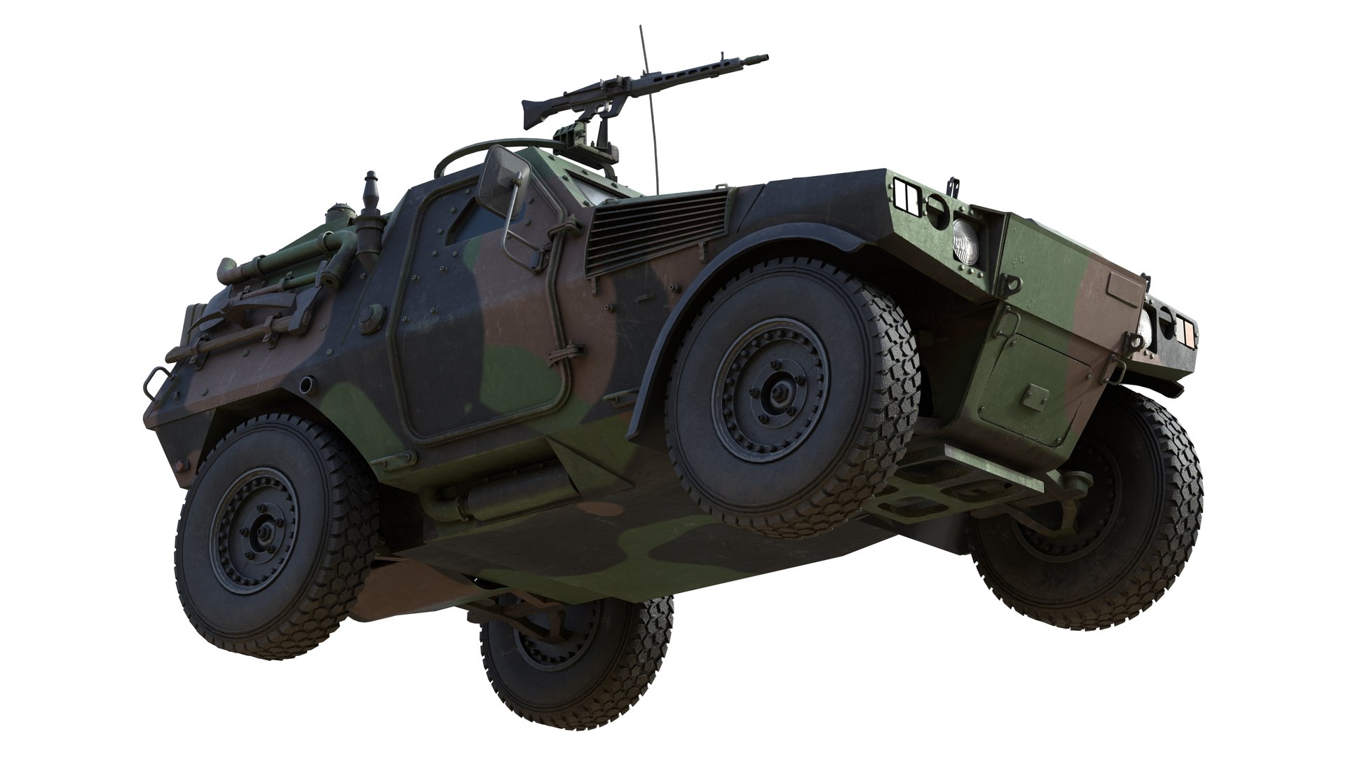 Panhard General Defence Scout Car 3D - TurboSquid 2262900
