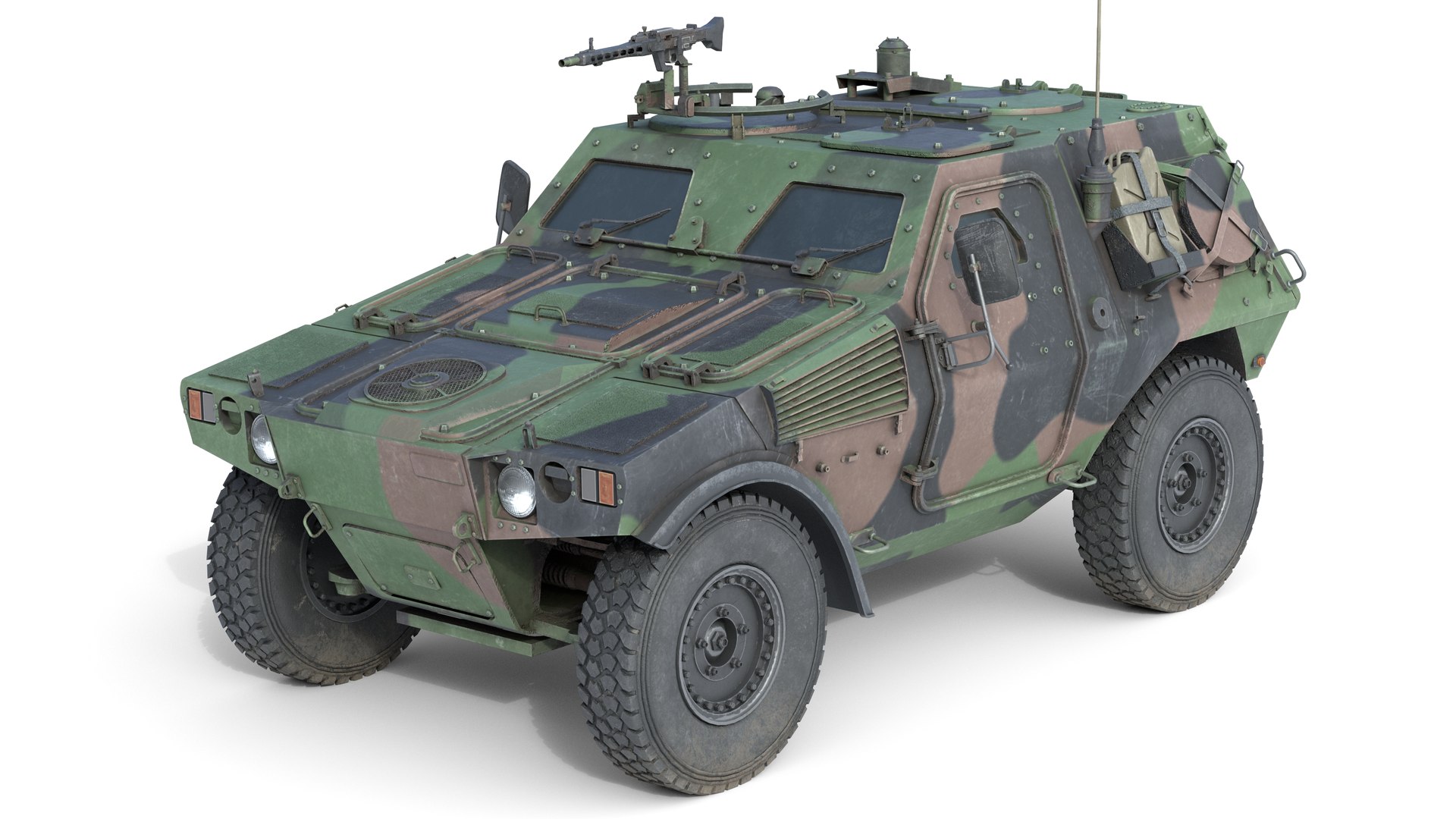 Panhard General Defence Scout Car 3D - TurboSquid 2262900