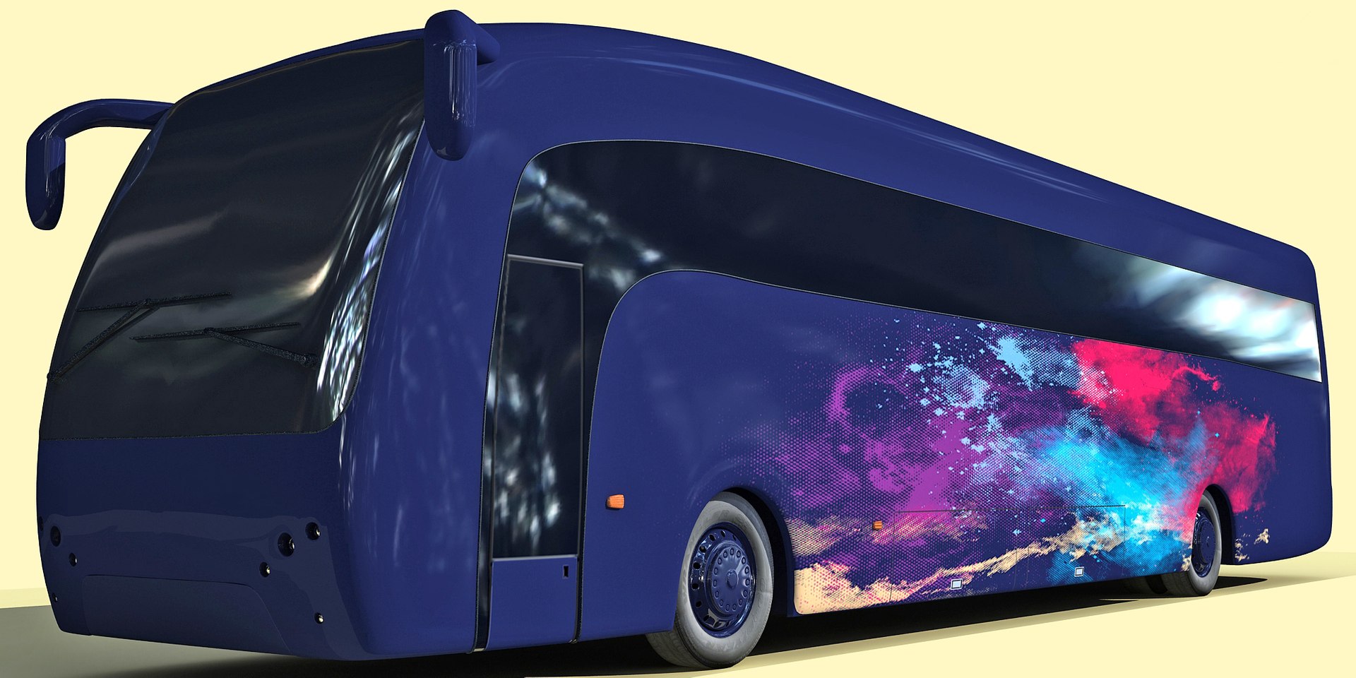 Bus 3d Dxf